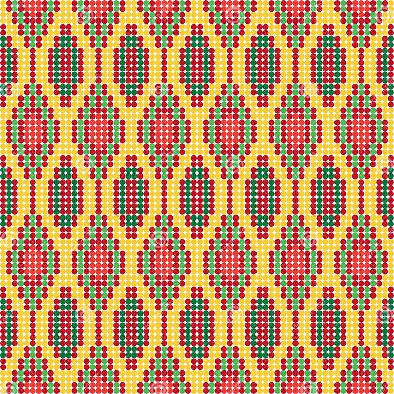 Colorful Dot Pattern Vector Seamless Texture Stock Illustration ...