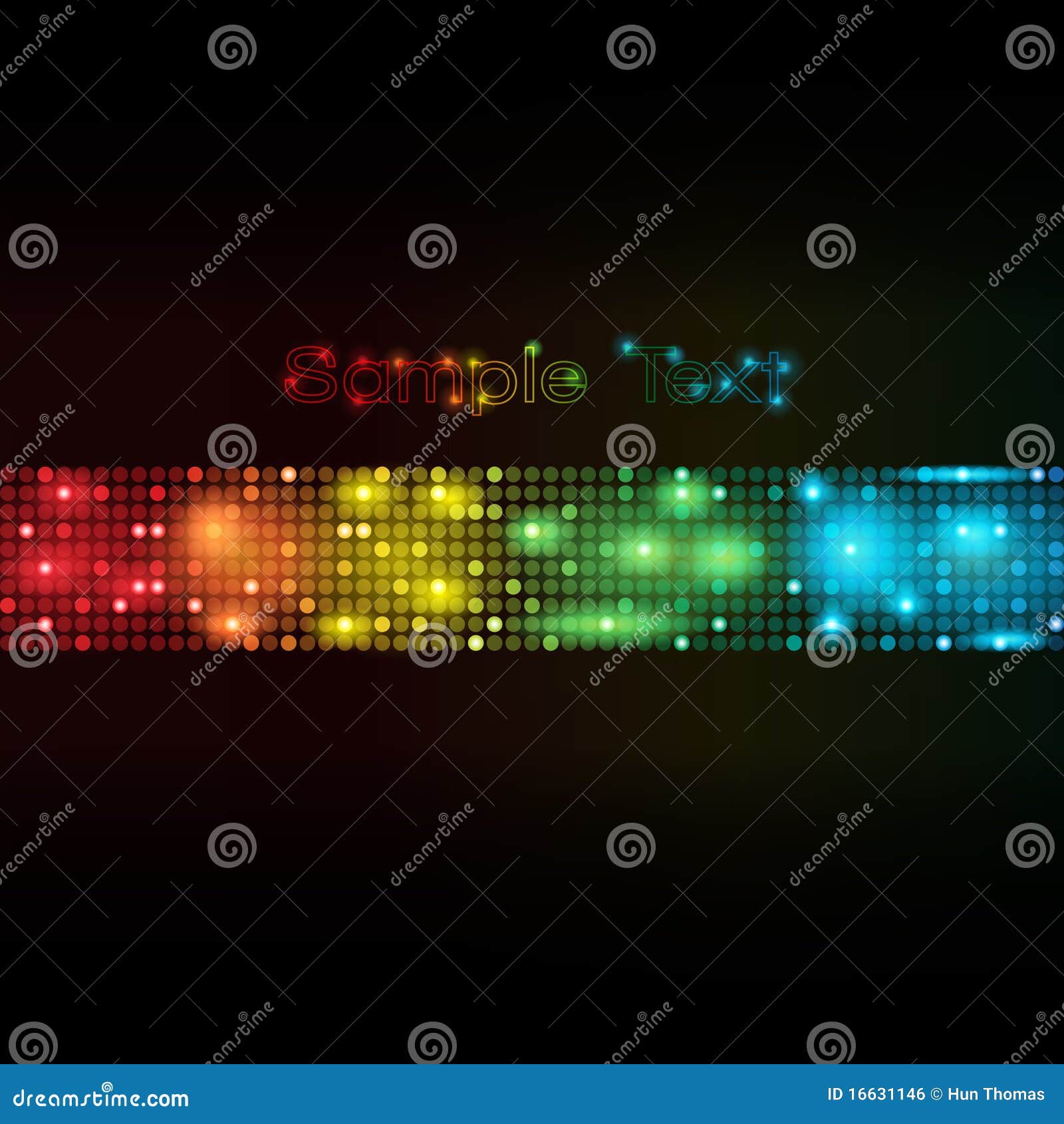 Colorful Dots Abstract Vector Background Stock Vector - Illustration of ...
