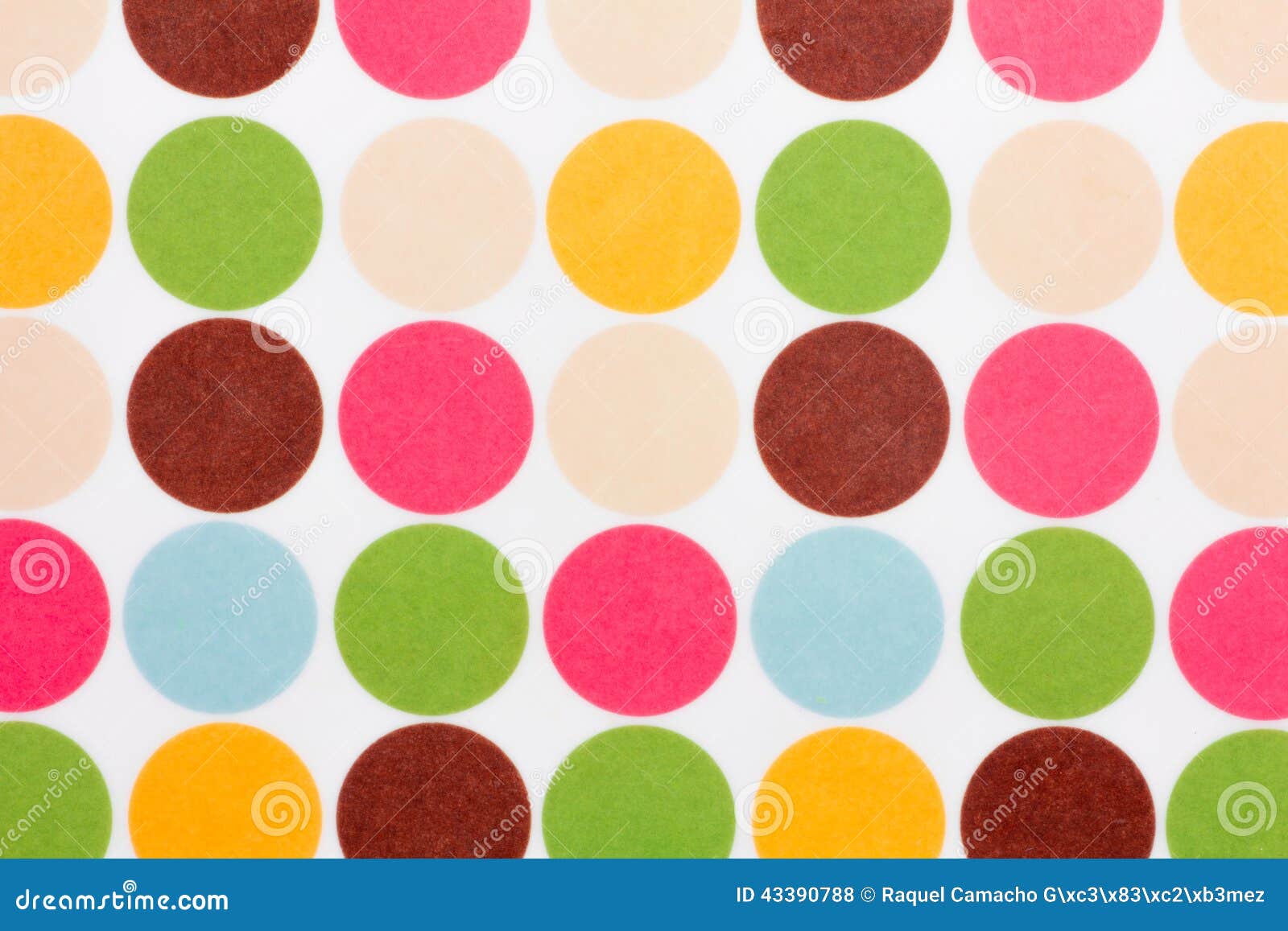 Colorful dots background stock photo. Image of circles - 43390788