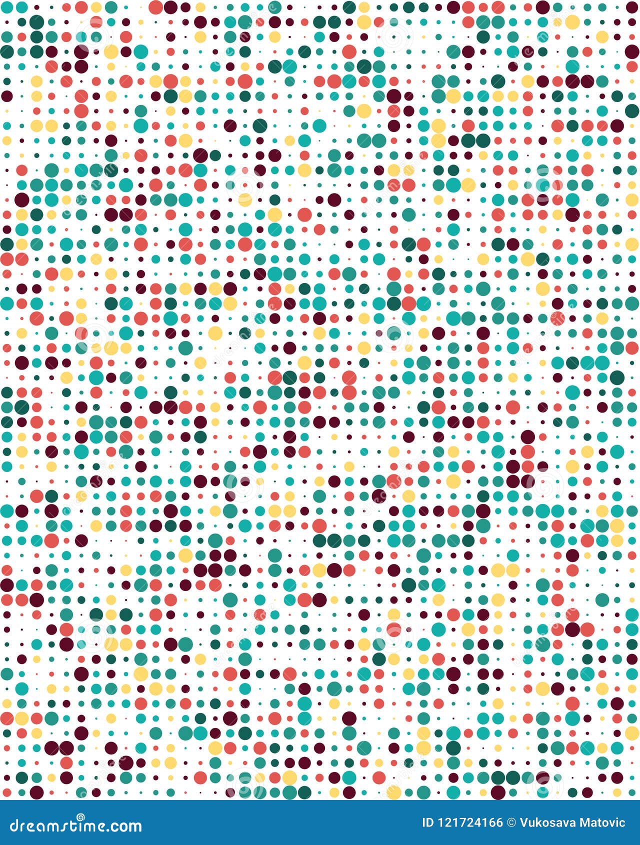 Colorful dots, background stock illustration. Illustration of random ...
