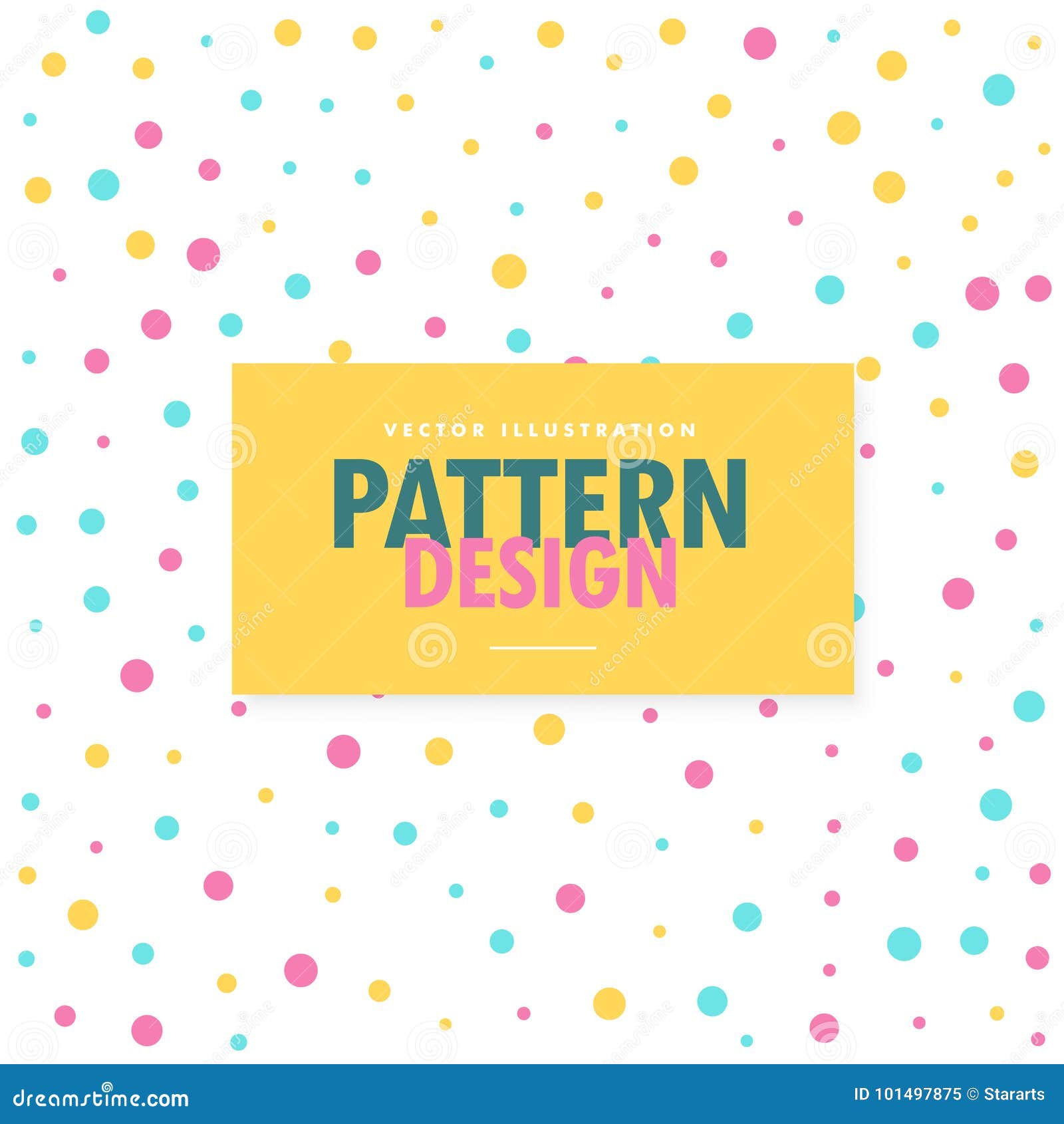 Colorful dots background stock vector. Illustration of confetti - 101497875