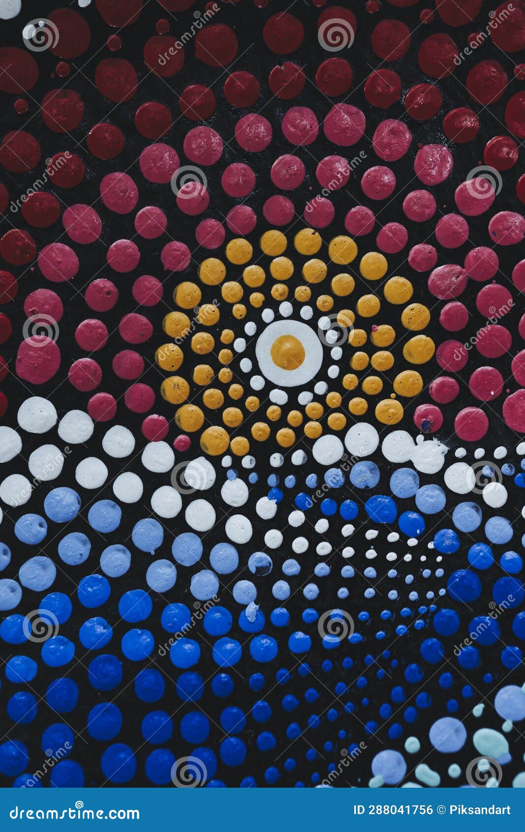 Colorful Dots Design Pattern Background Stock Photo - Image of light ...