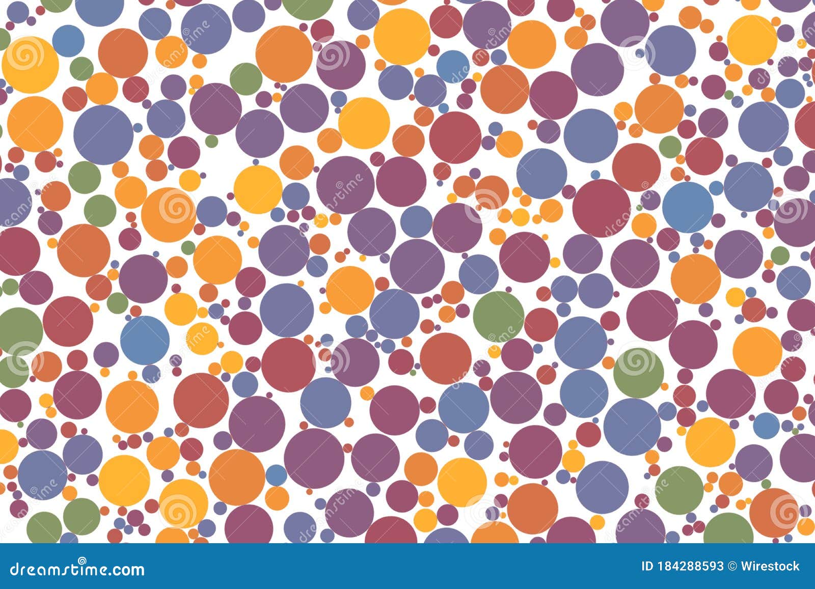 Colorful Dots on a White Background - Perfect for Cool Wallpapers Stock ...