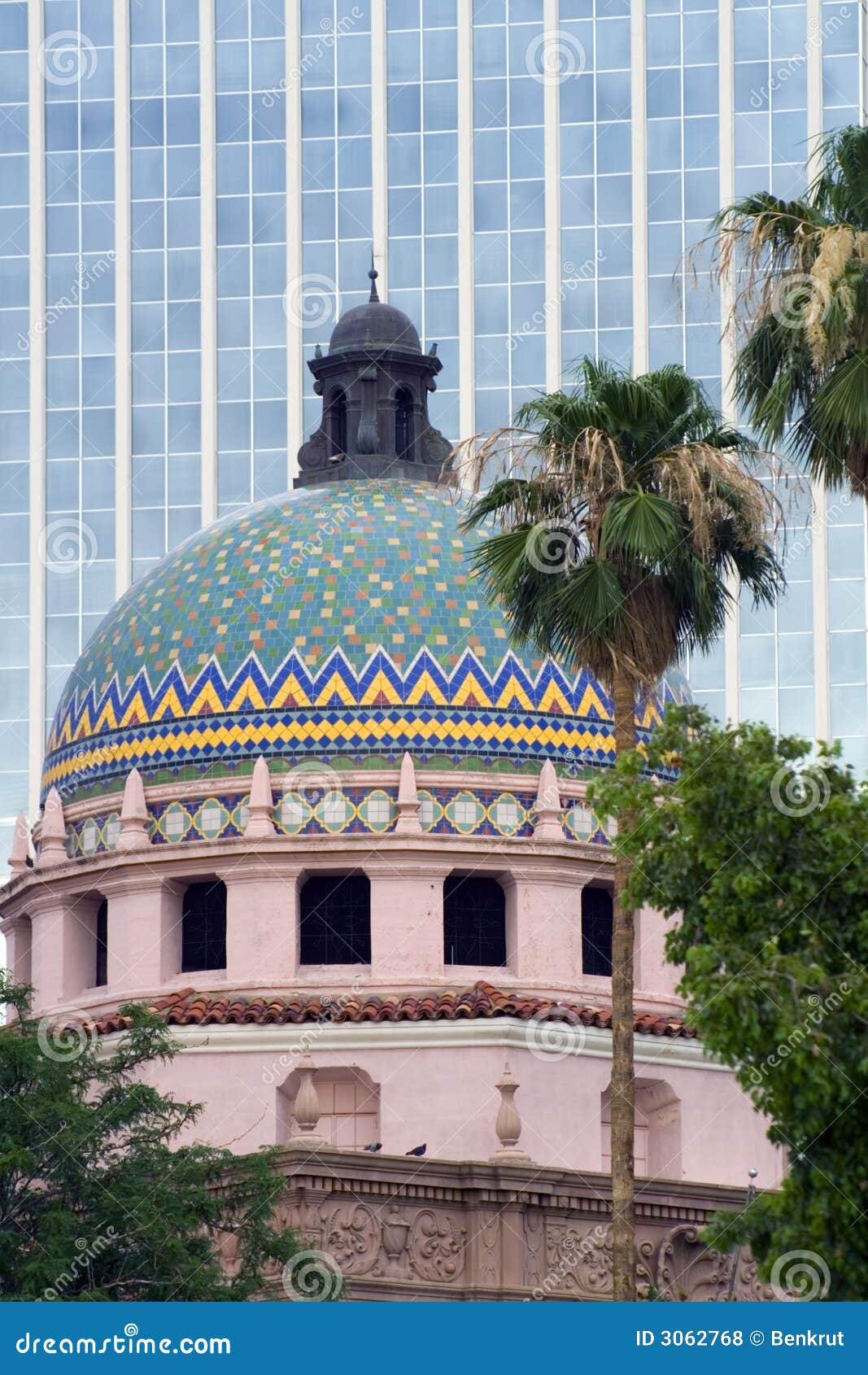 Colorful Downtown Tuscon stock photo. Image of history - 3062768