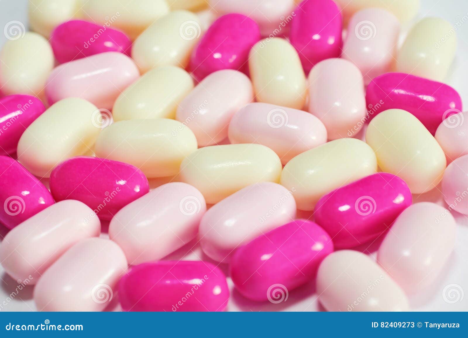 Colorful dragees closeup stock image. Image of texture - 82409273