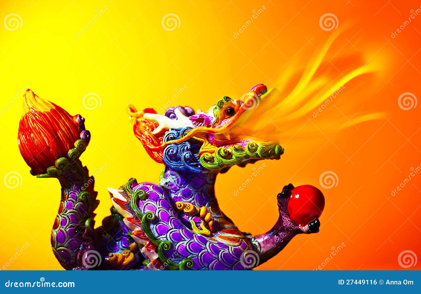 Colorful dragon stock photo. Image of ornamental, china - 27449116
