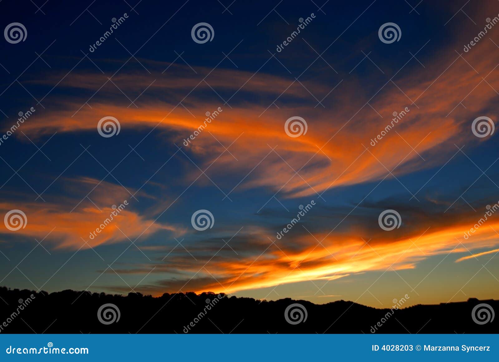 Colorful dramatic stock image. Image of colourful, colors - 4028203