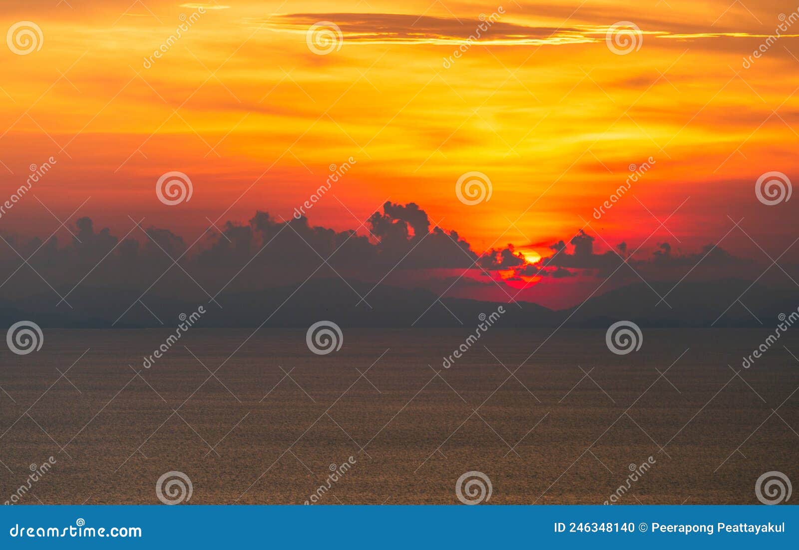 .colorful Dramatic Sky with Cloud at Sunset.beautiful Sky with Clouds ...
