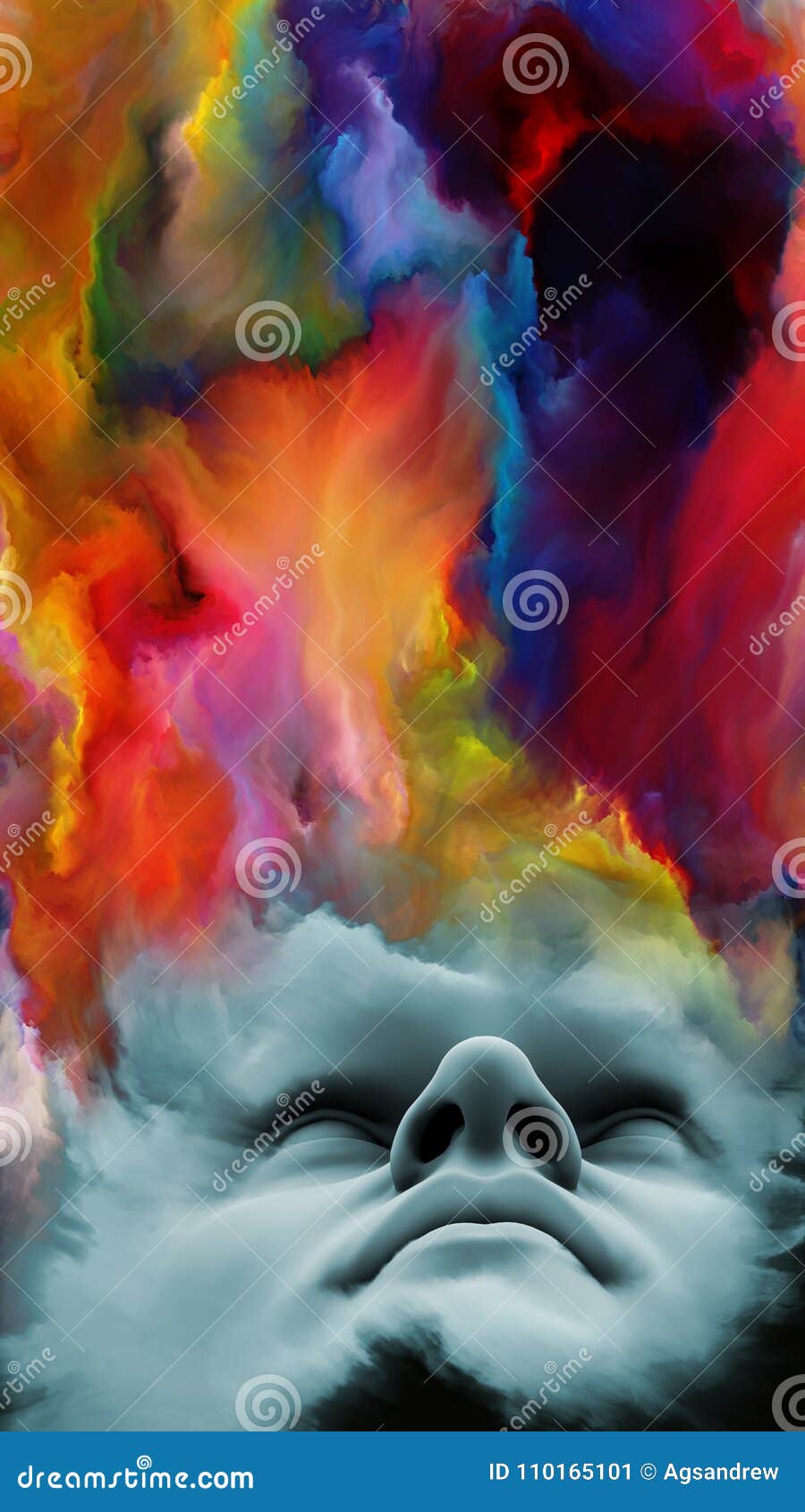 Colorful Dreams stock image. Image of arrangement, palette - 110165101