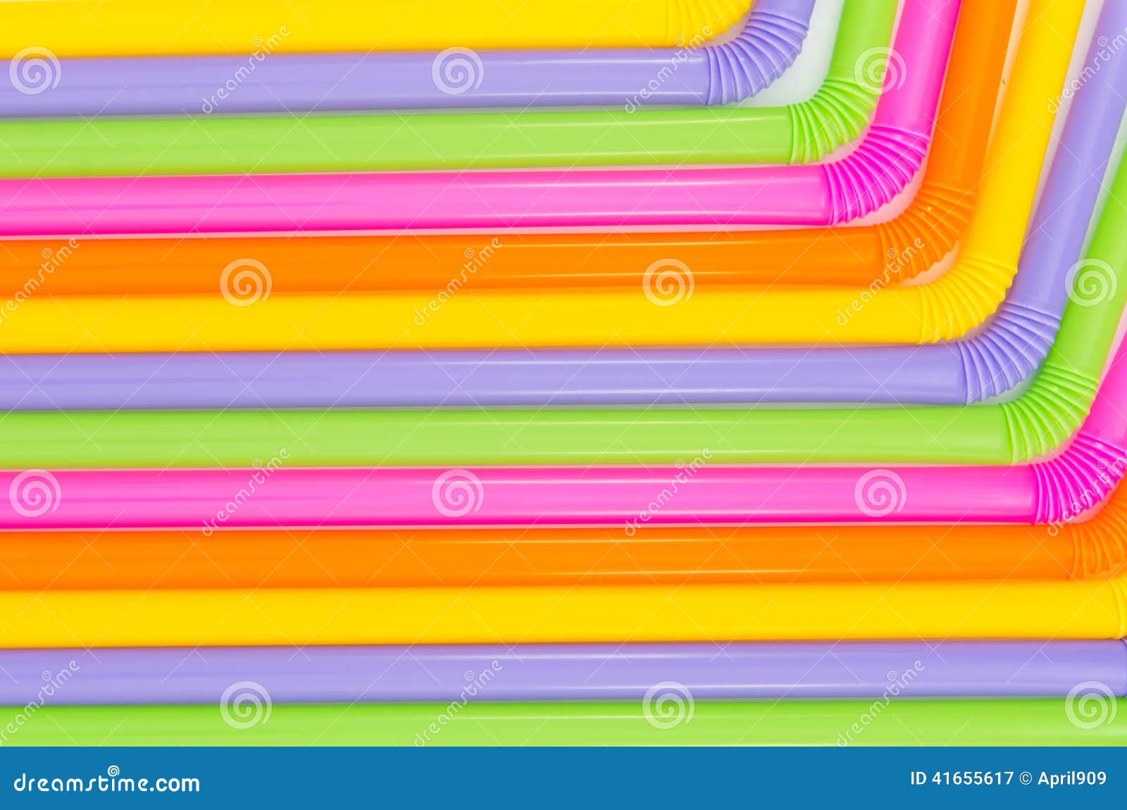 Colorful of Drinking Straw Background Stock Image - Image of closeup ...