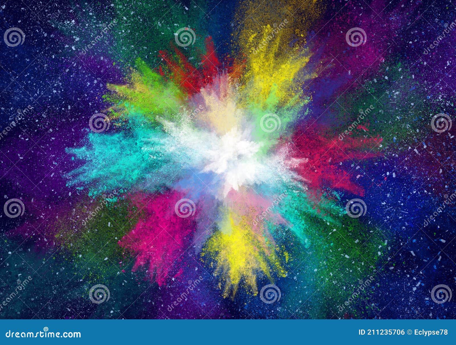 Colorful Dust Transparent Transparent Background. Cartoon Vector ...