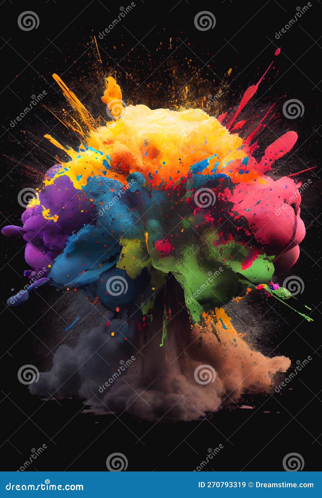 Colorful Dust Transparent Transparent Background. Cartoon Vector ...