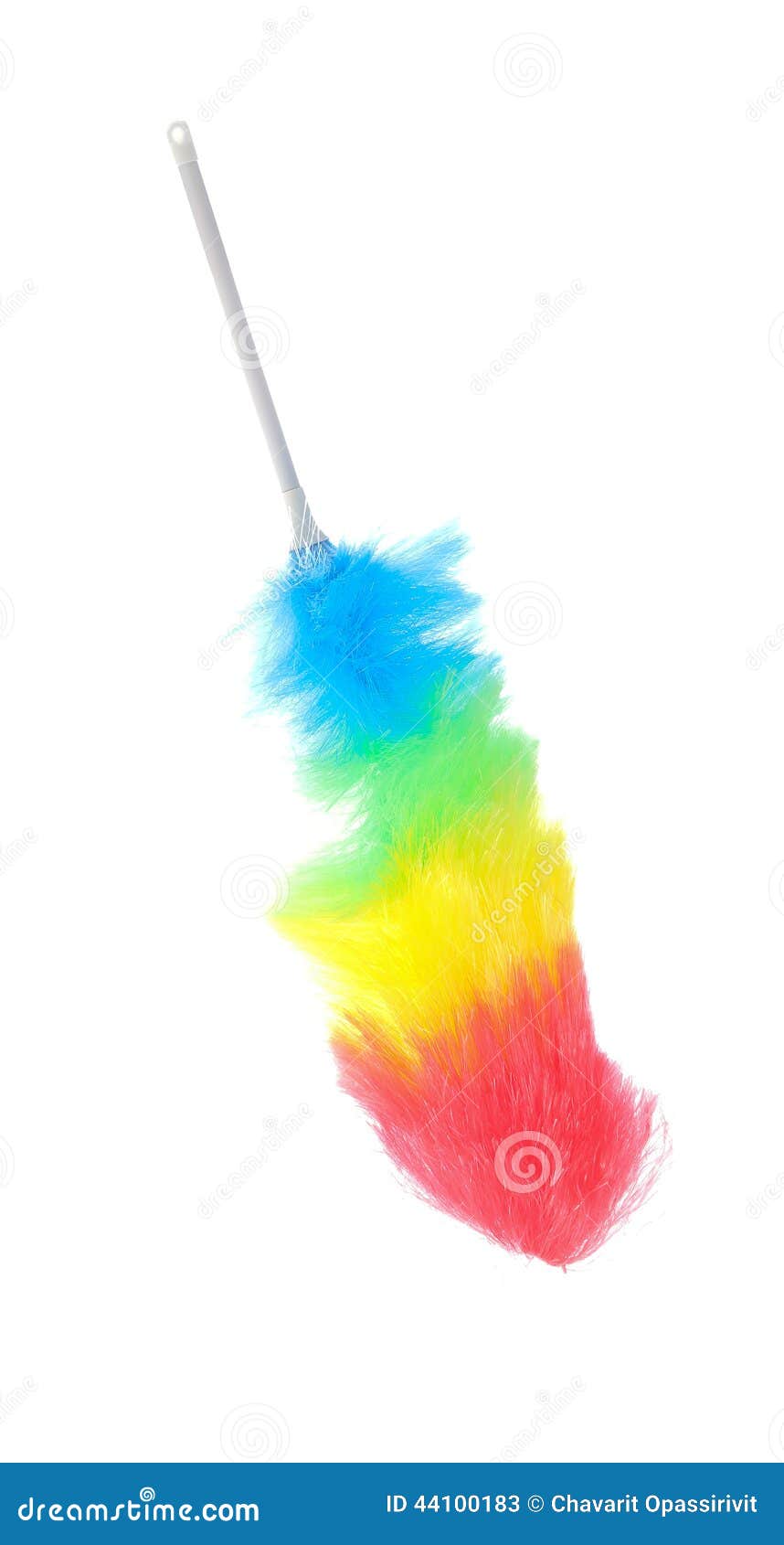 Colorful duster stock image. Image of dust, fluffy, hand - 44100183