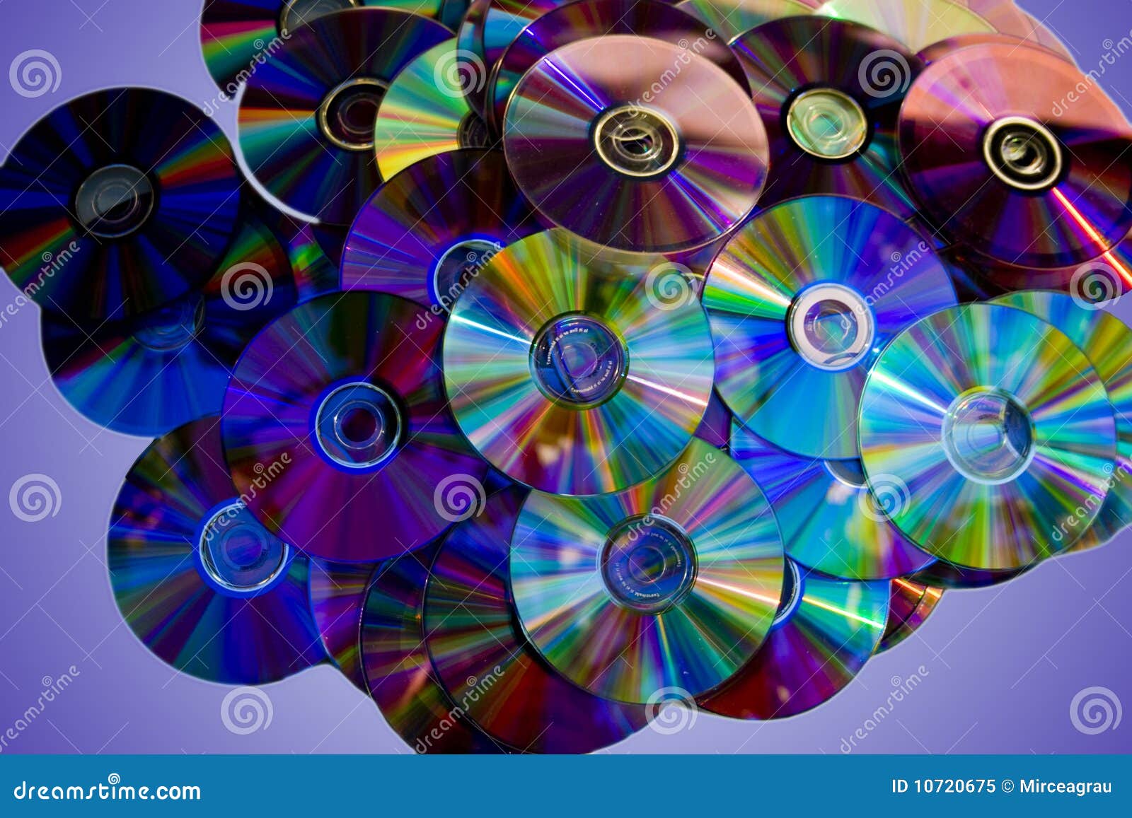 Colorful DVDs stock image. Image of case, colored, closeup - 10720675