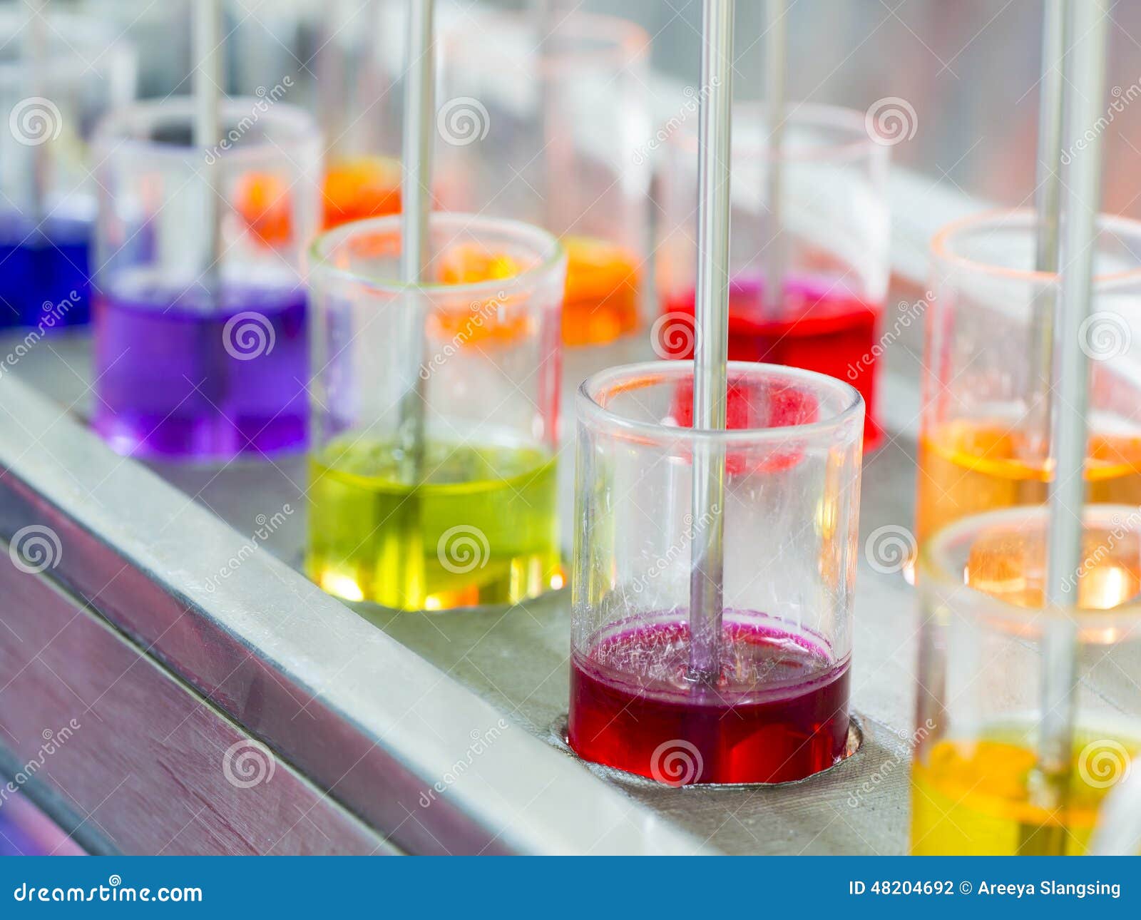 Colorful Dye in Mixing Process Stock Photo - Image of design, particle ...