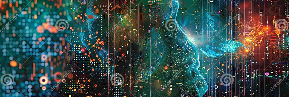 A Colorful and Dynamic Abstract Visualization Representing Big Data, Information Streams, and ...