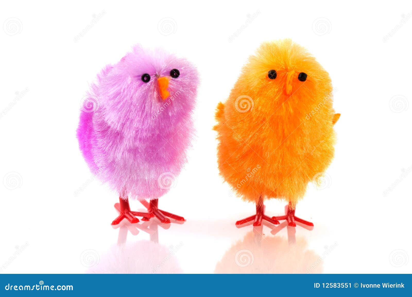Colorful easter chicks stock image. Image of decorative - 12583551
