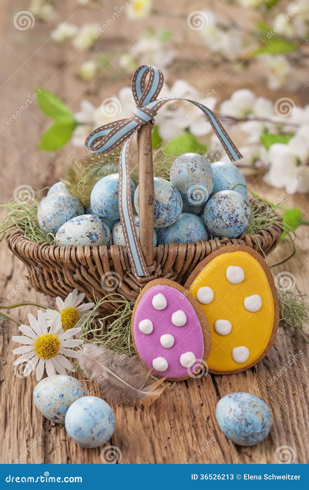 Colorful easter cookies stock image. Image of season - 36526213