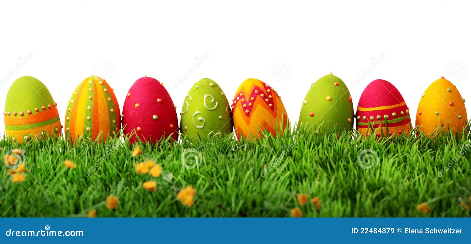 Colorful easter eggs stock image. Image of color, deco - 22484879