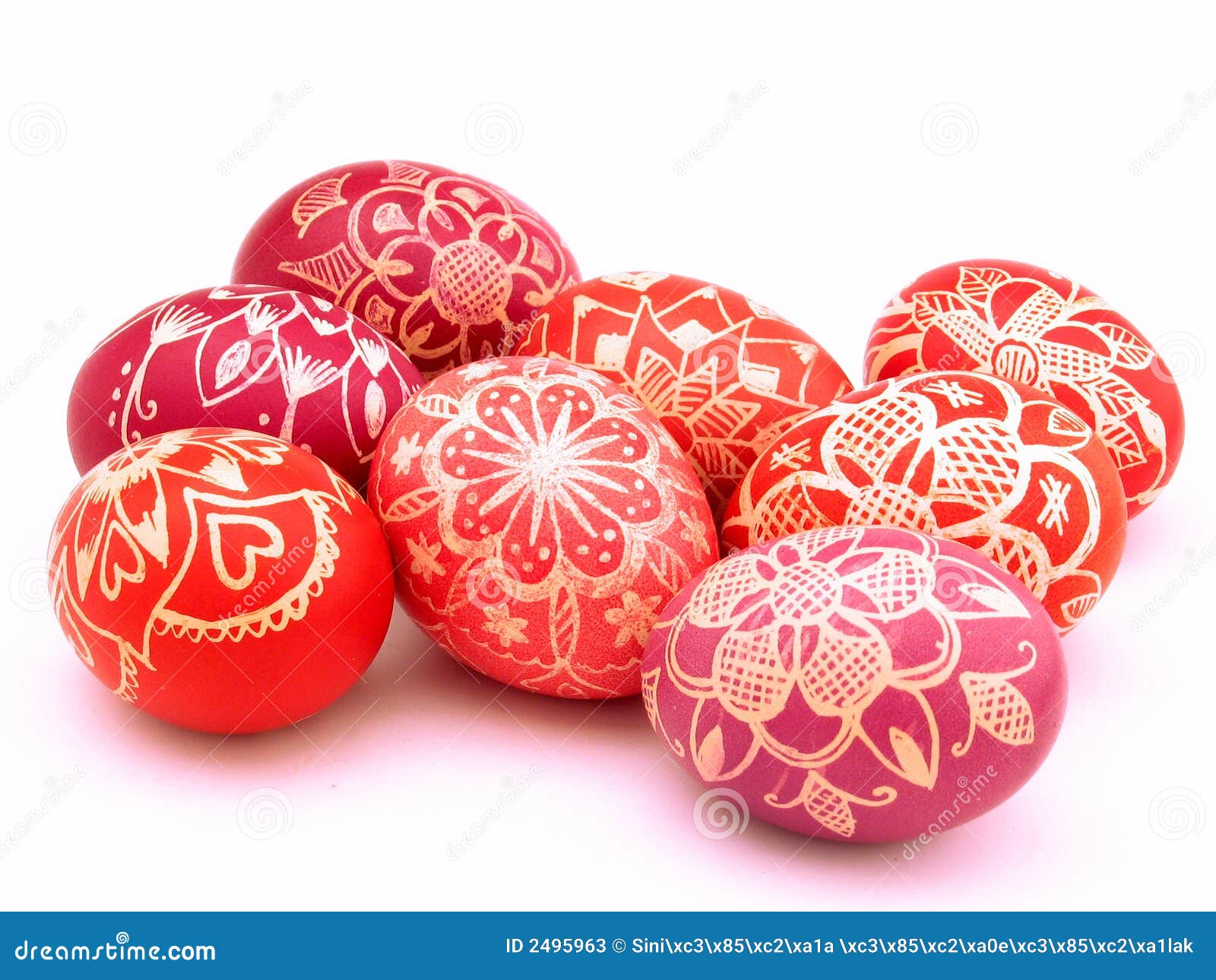 Colorful Easter Eggs Picture. Image: 2495963