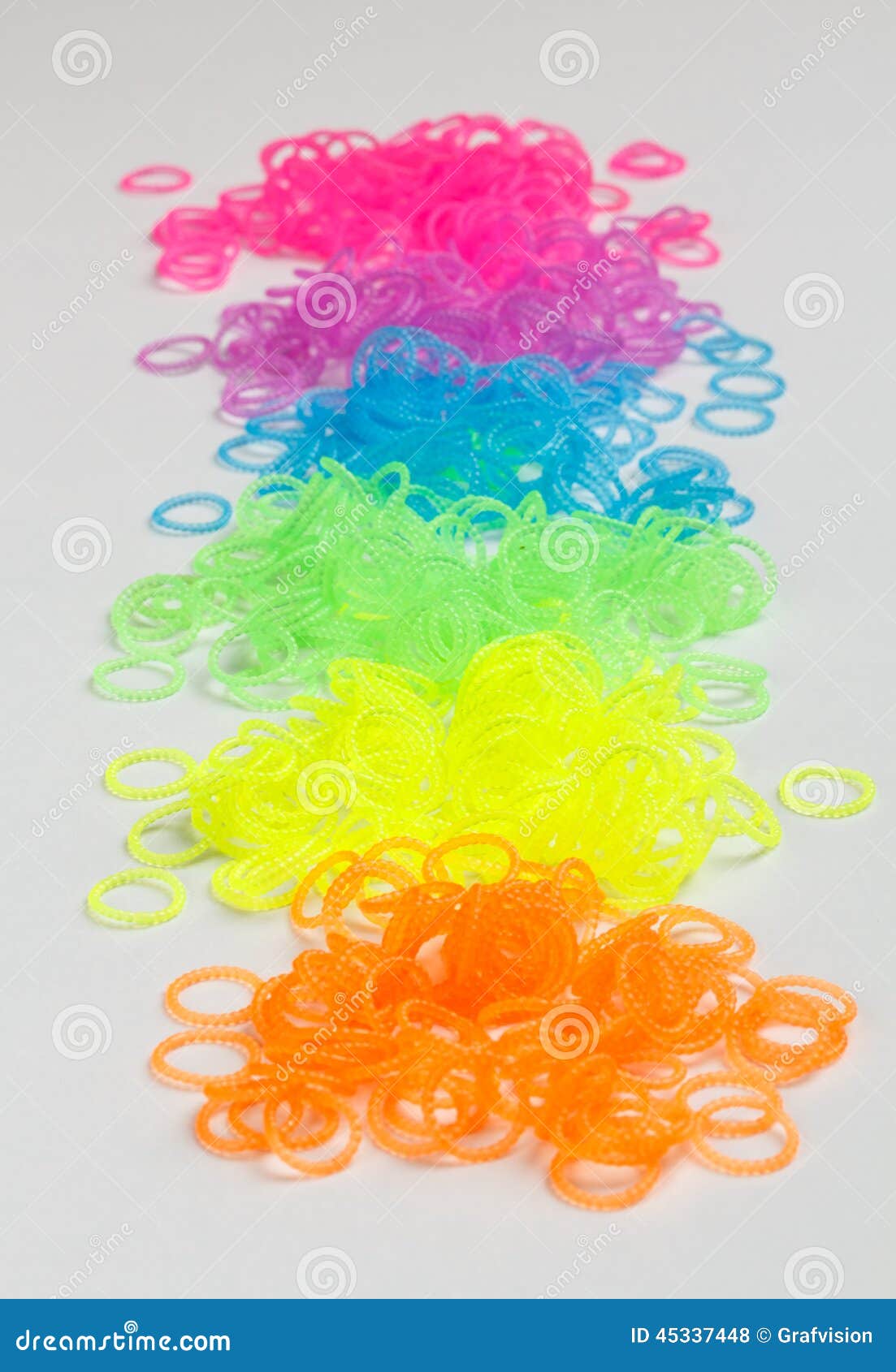 Colorful elastic rubber stock photo. Image of colorful - 45337448