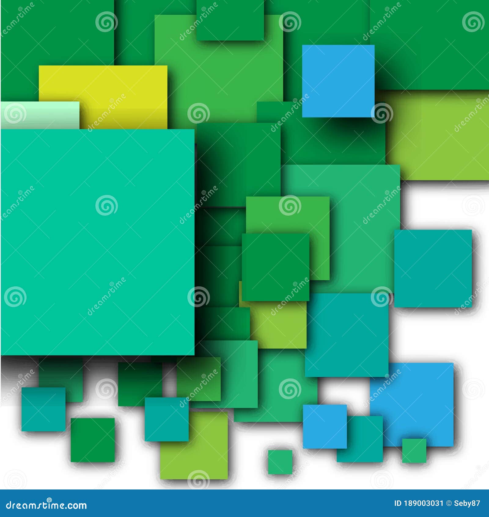 Colorful empty squares stock illustration. Illustration of copy - 189003031