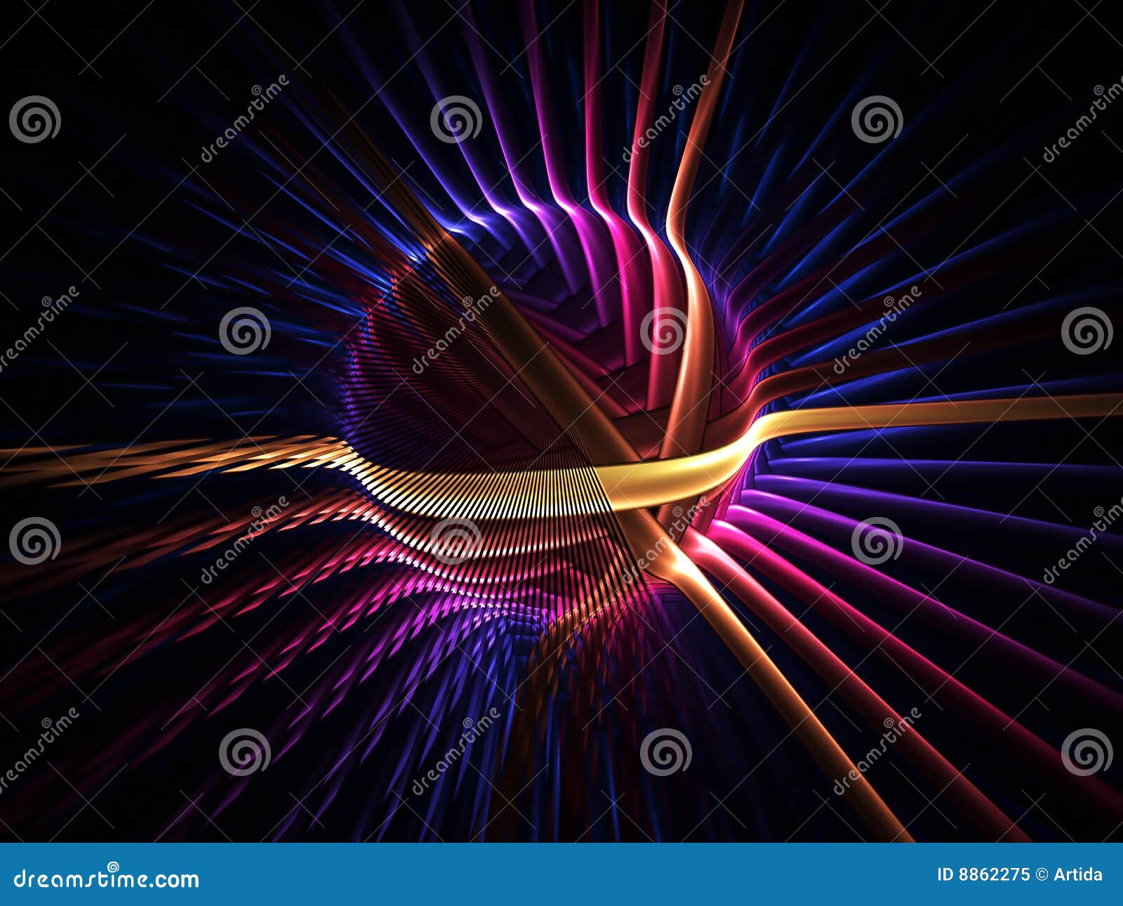 Colorful energy globe stock illustration. Illustration of contrasts ...