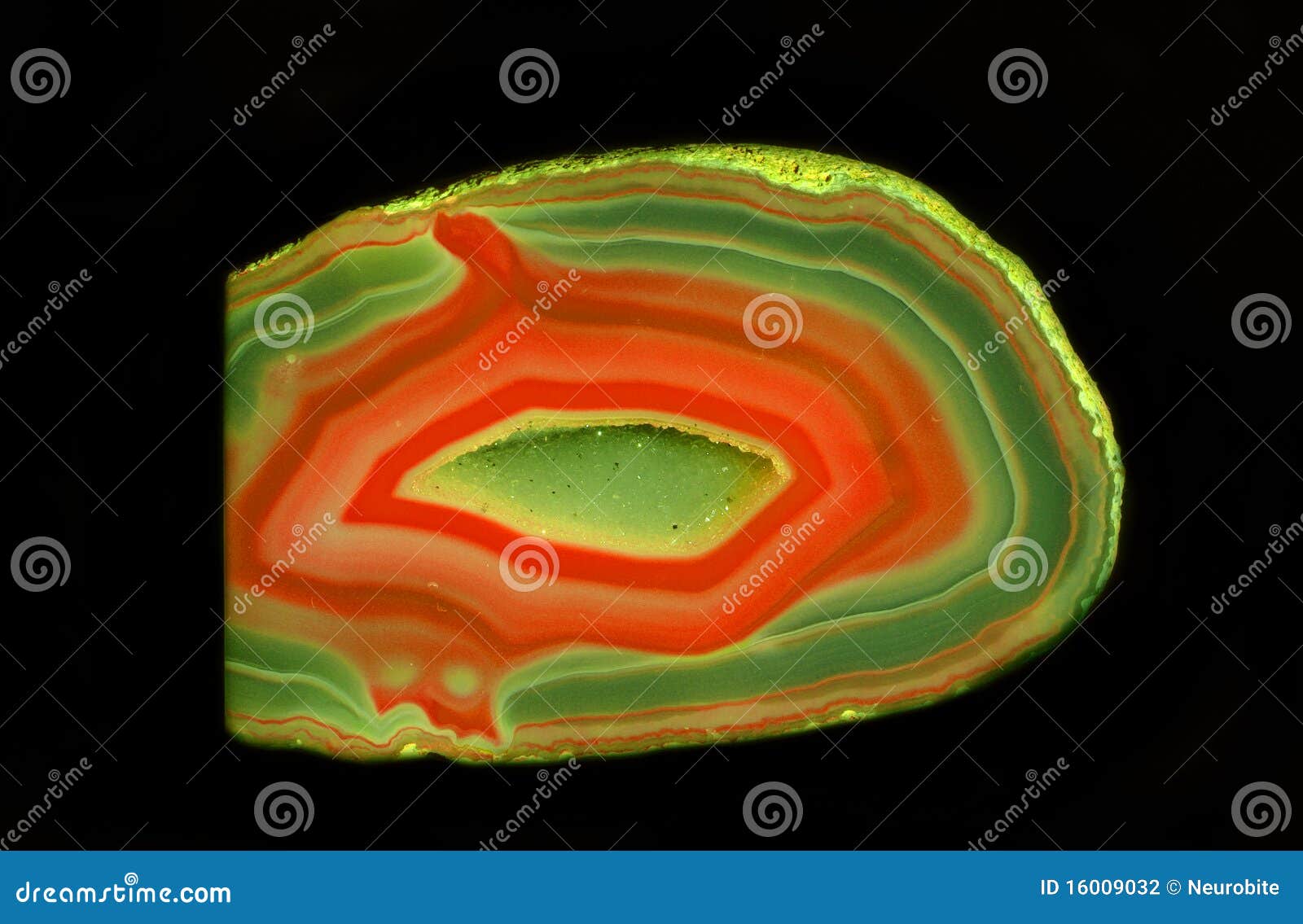 Colorful Enigmatic Geode Stone from Germany Stock Photo - Image of ...
