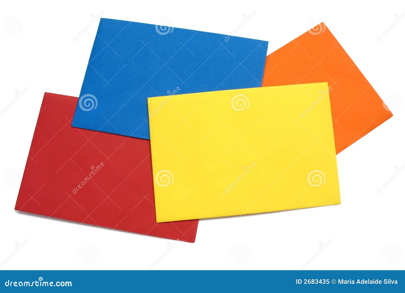 Colorful envelope - 2 stock image. Image of send, post - 2683435