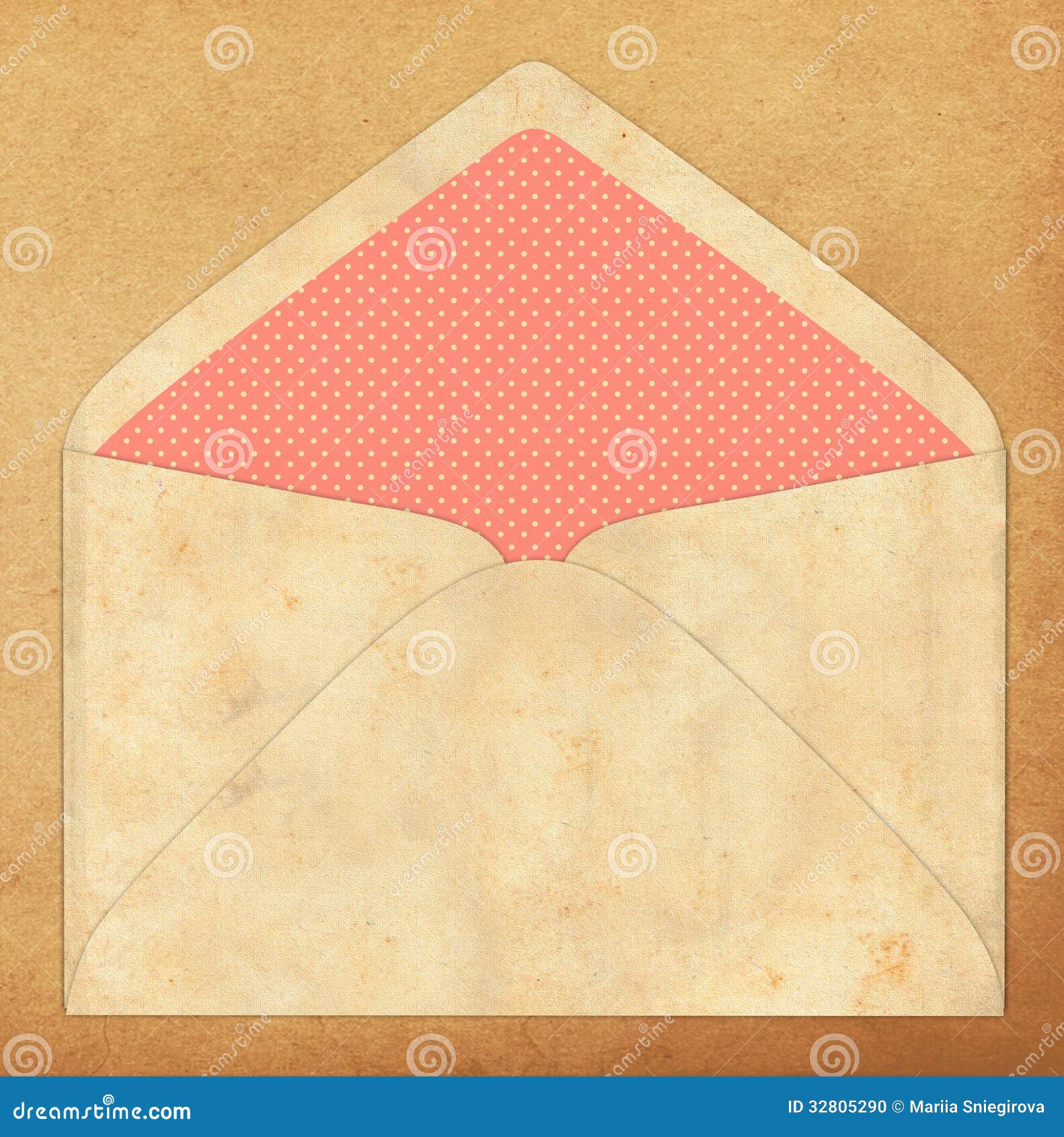 Colorful Envelope, Vintage Style Stock Photo - Image of color, retro ...