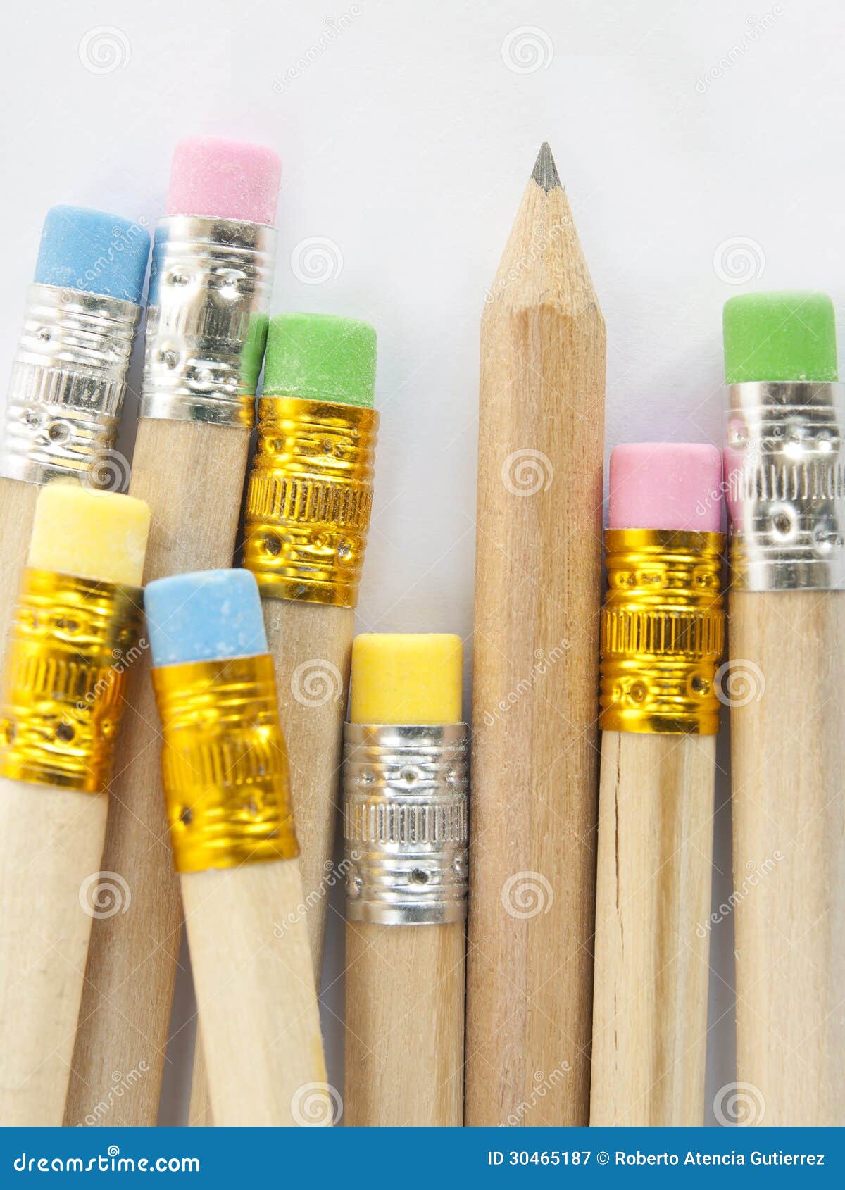 Colorful erasers stock image. Image of important, eraser - 30465187