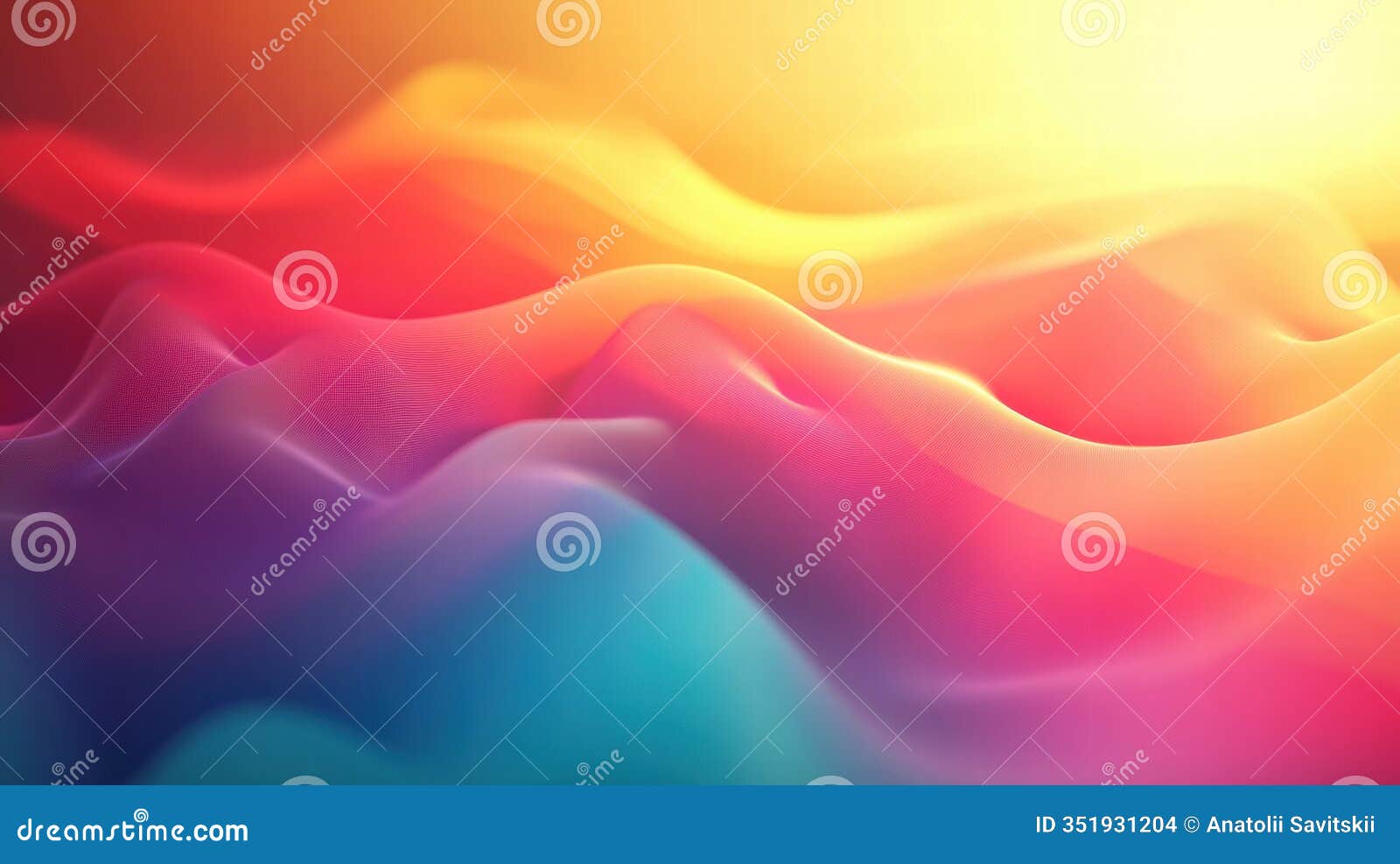 Abstract Explosion of Vibrant Colors Creating a Dynamic Visual ...