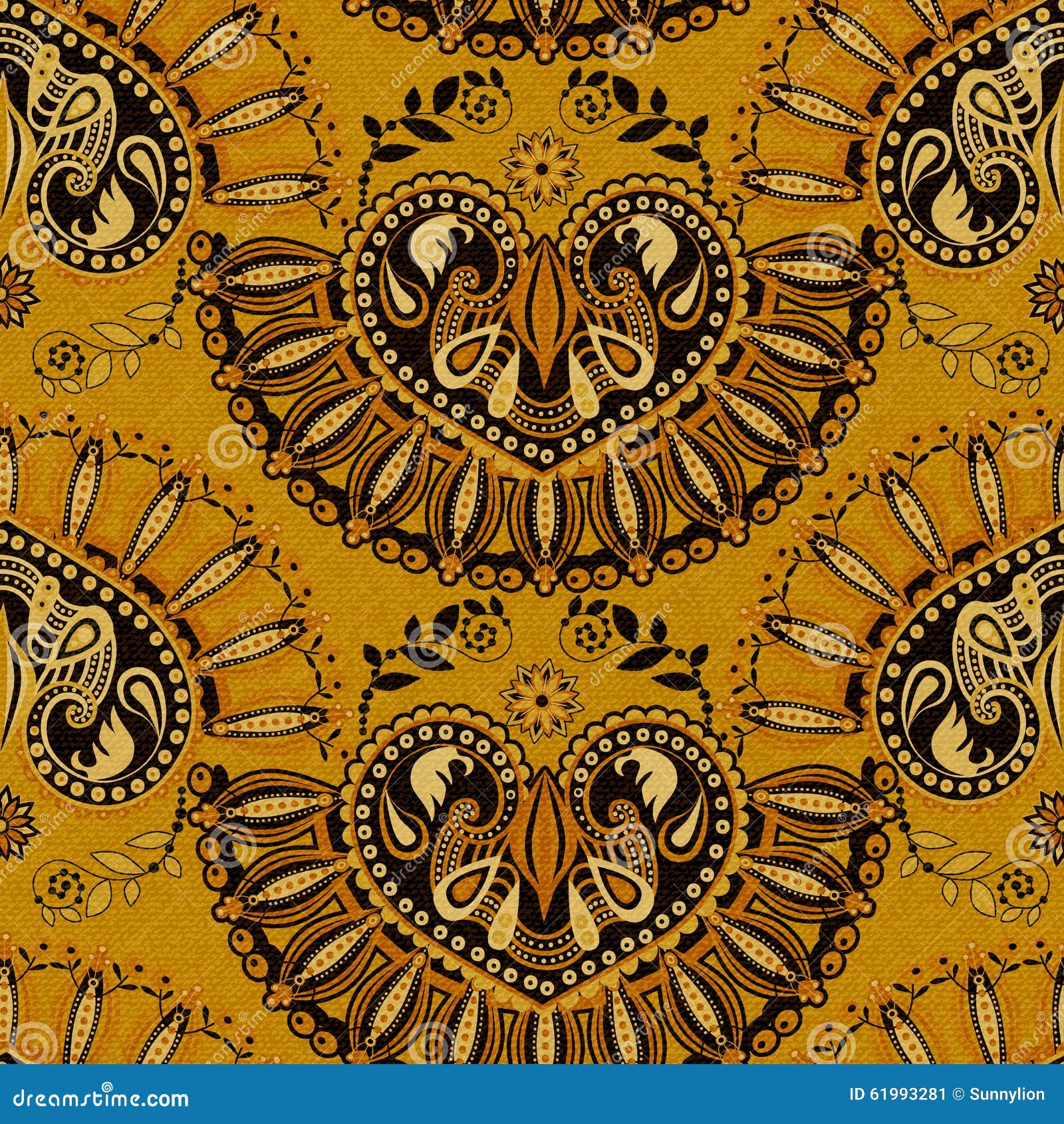 Colorful Ethnic Seamless Pattern Stock Vector - Illustration of light ...