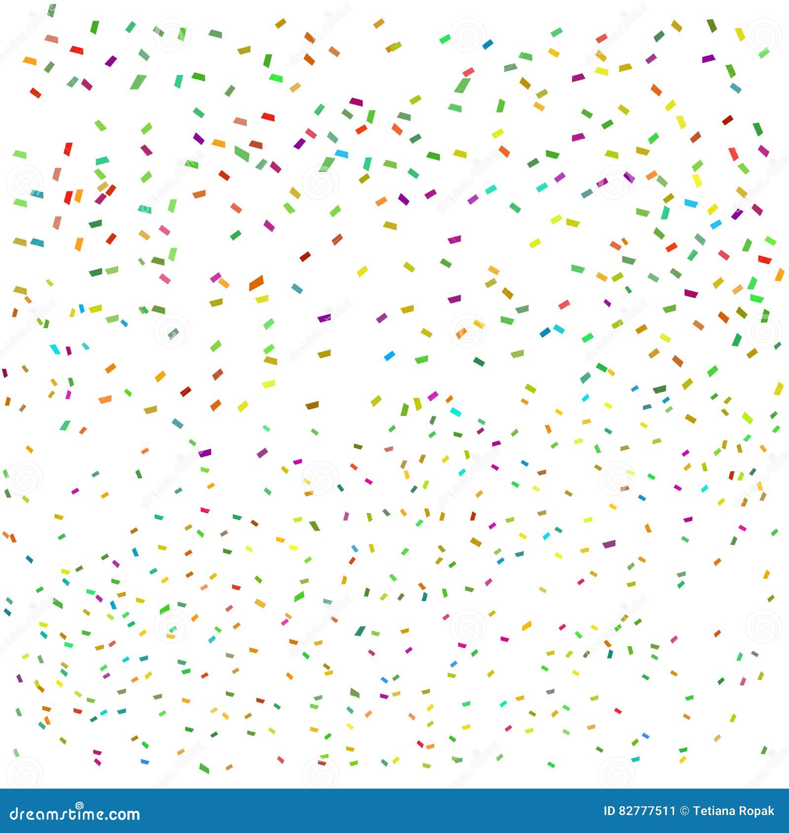 Colorful Explosion Of Confetti. Vector Illustration. Grainy Abstract ...