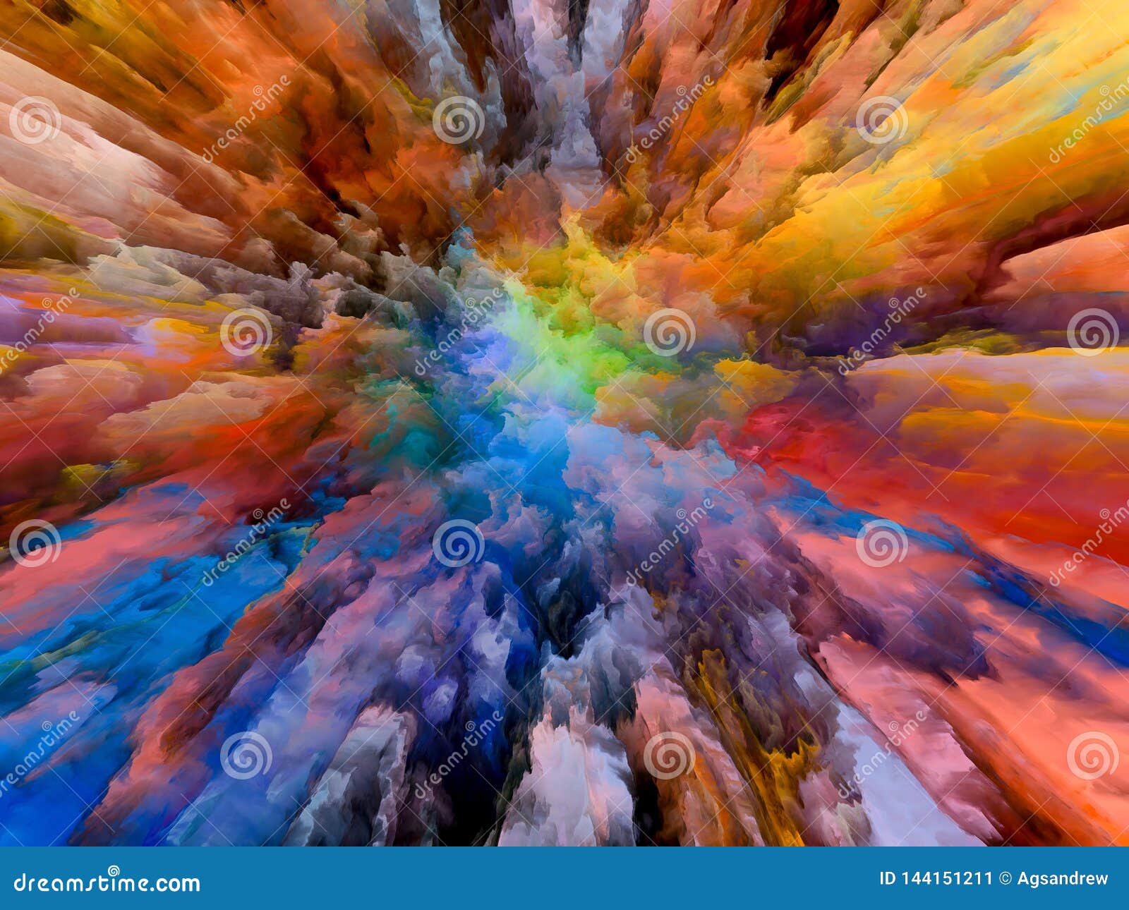 Colorful Explosion stock image. Image of colored, abstract - 144151211