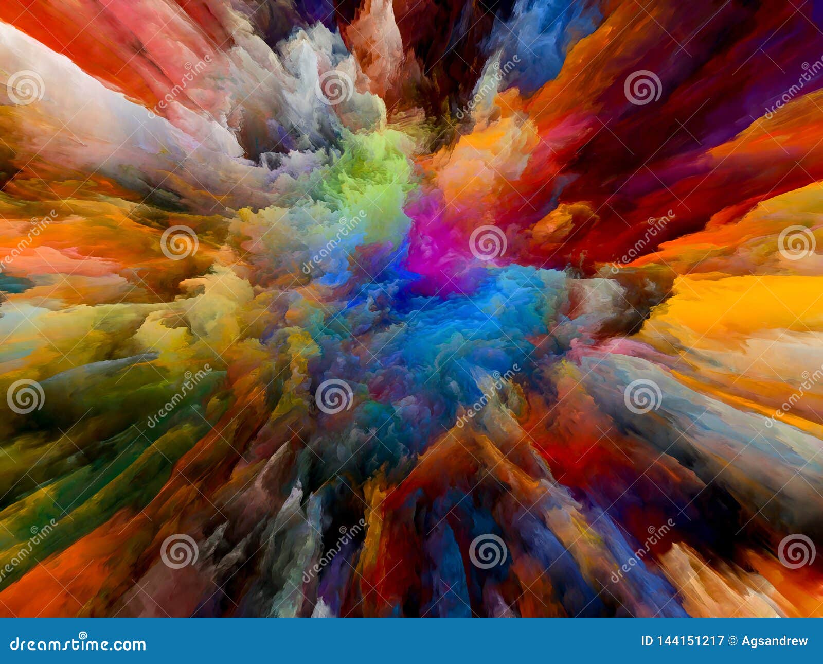 Colorful Explosion stock image. Image of texture, vibrant - 144151217