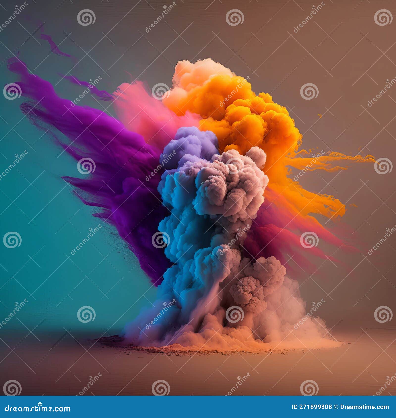 Explosion Smoke Blast Realistic Vector 3d | CartoonDealer.com #127016340