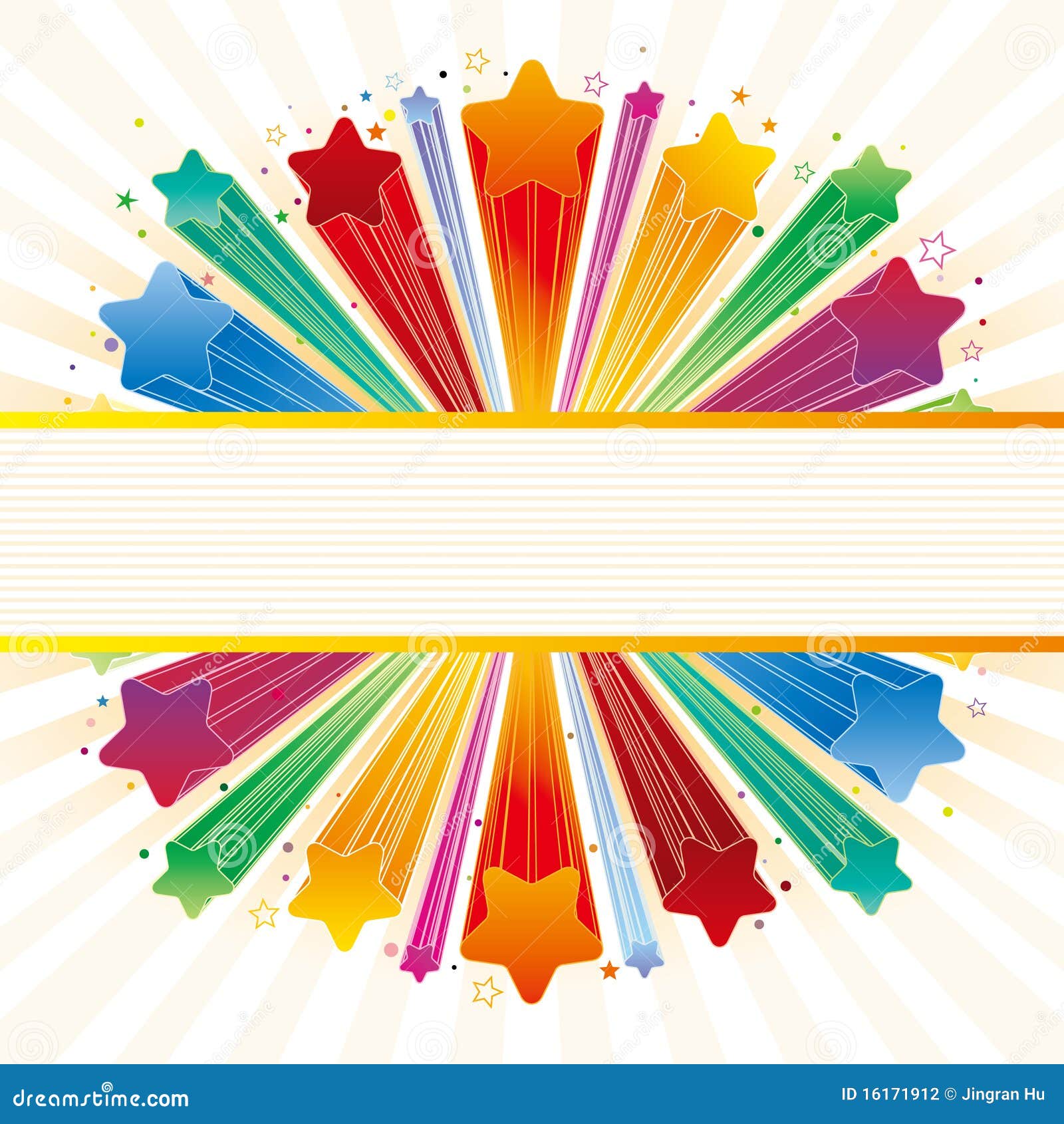Colorful explosion star stock vector. Illustration of abstract - 16171912