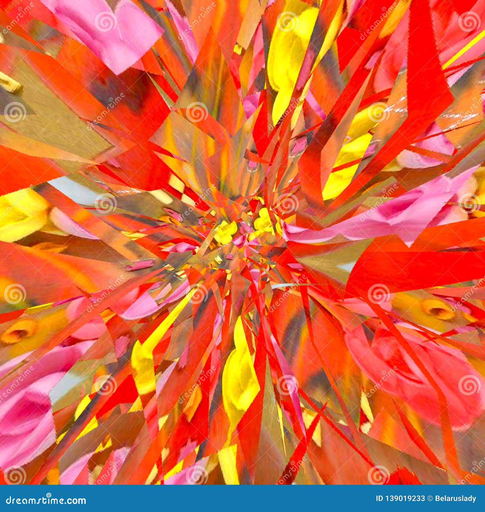 Colorful Explosion, Watercolor Splash. Colorful Dust Explode. Abstract ...