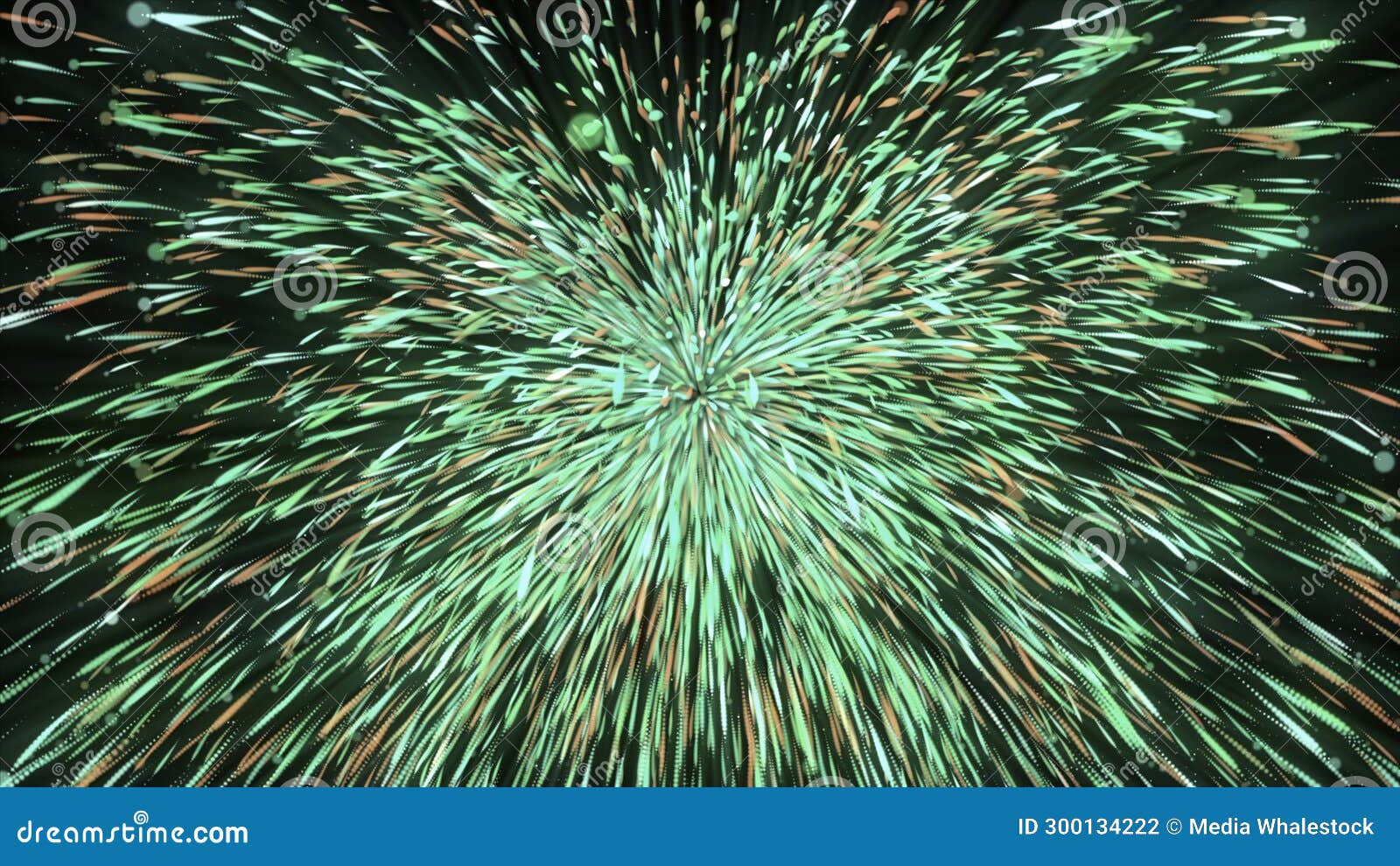 Colorful Explosive Flow with Moving Lines and Particles. Motion Stock ...