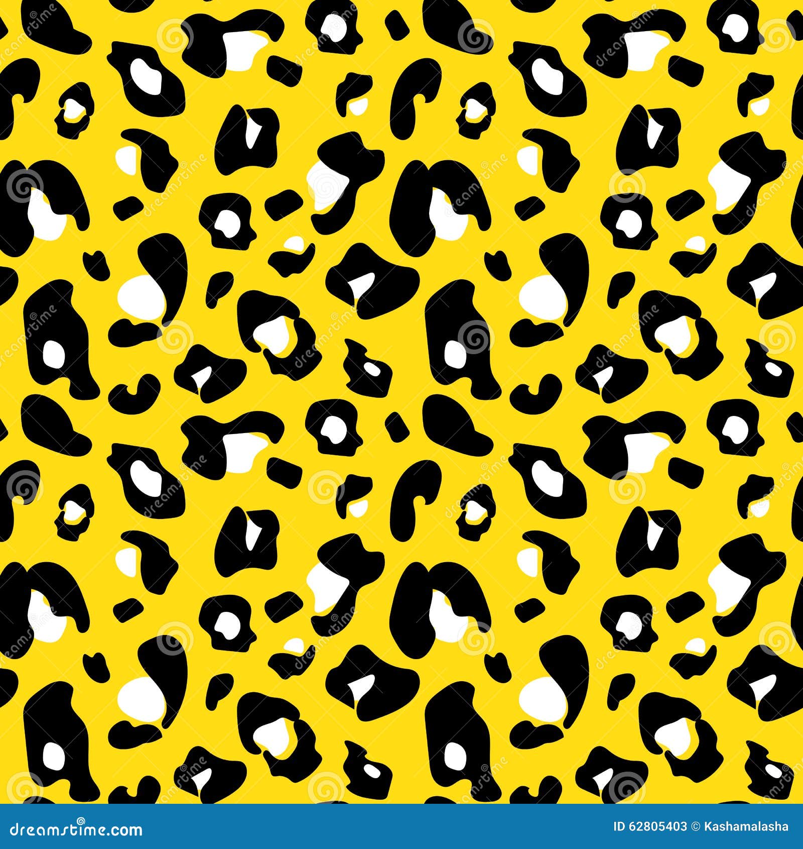 Colorful Extravagant Seamless Leopard Pattern Stock Vector ...