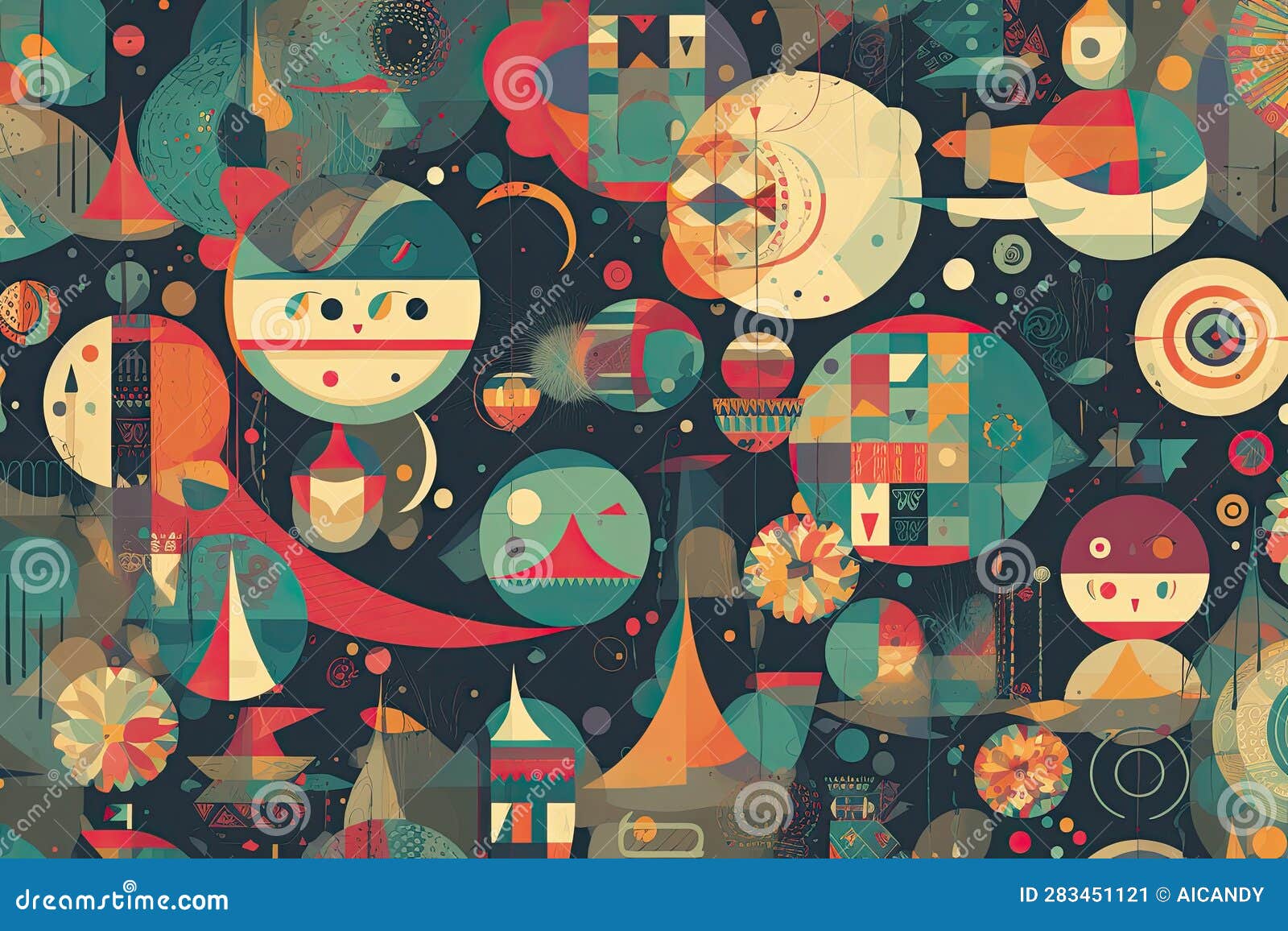 Colorful and Eye-catching Wallpaper Featuring an Array of Playful and ...