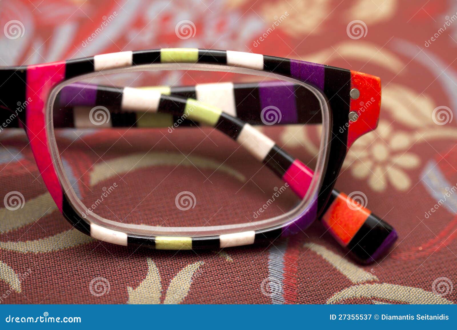 Colorful eyeglass frame stock image. Image of protection - 27355537