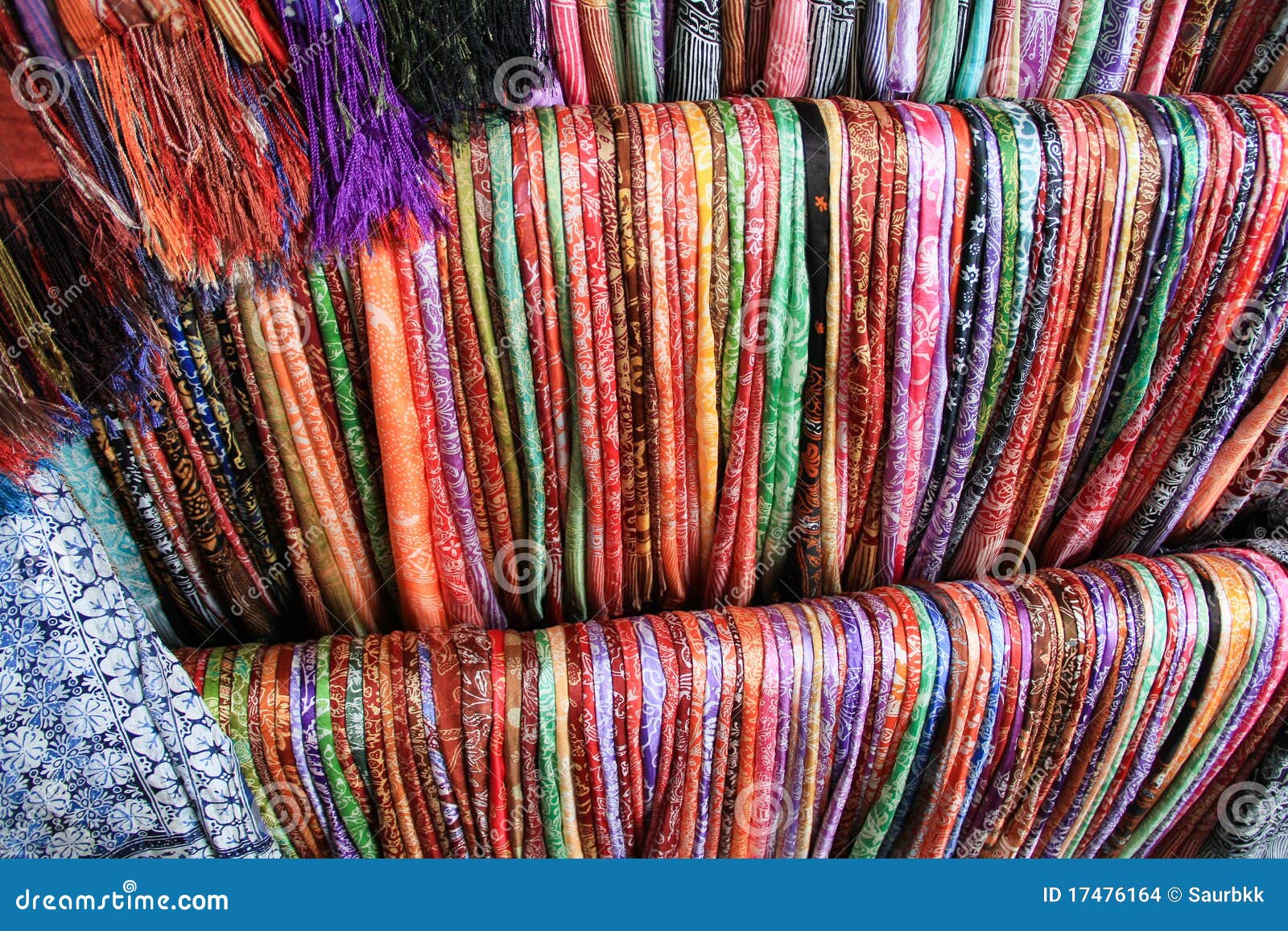 Colorful fabric stock photo. Image of textile, colored - 17476164