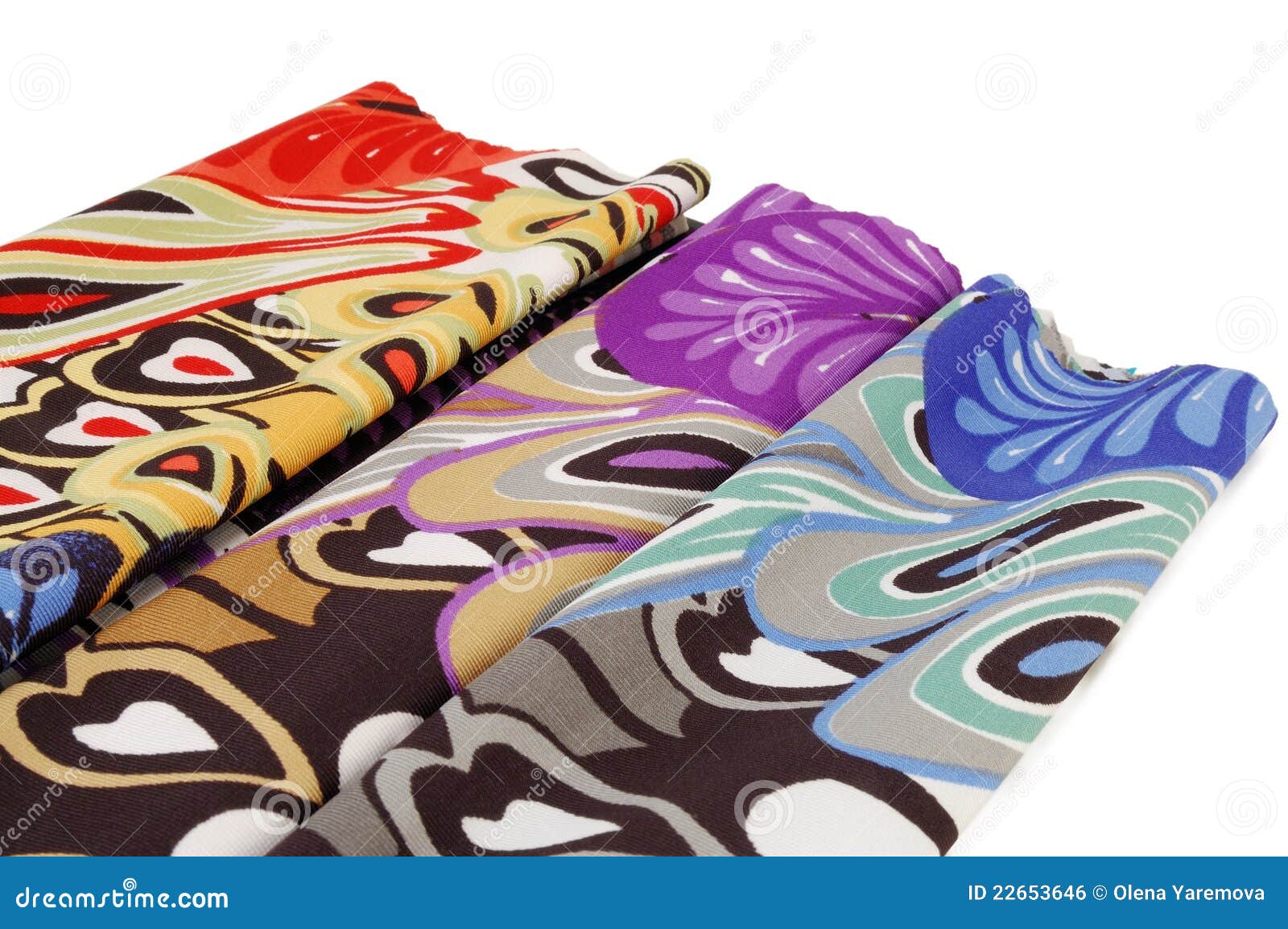 Colorful fabric stock photo. Image of painting, soft - 22653646