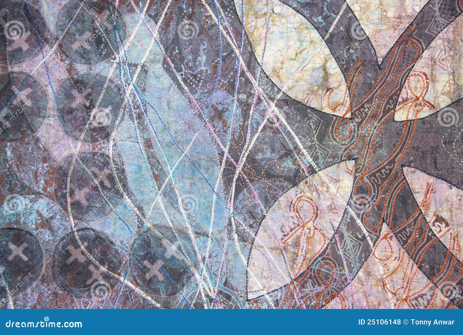 Colorful Fabric Abstract stock photo. Image of design - 25106148