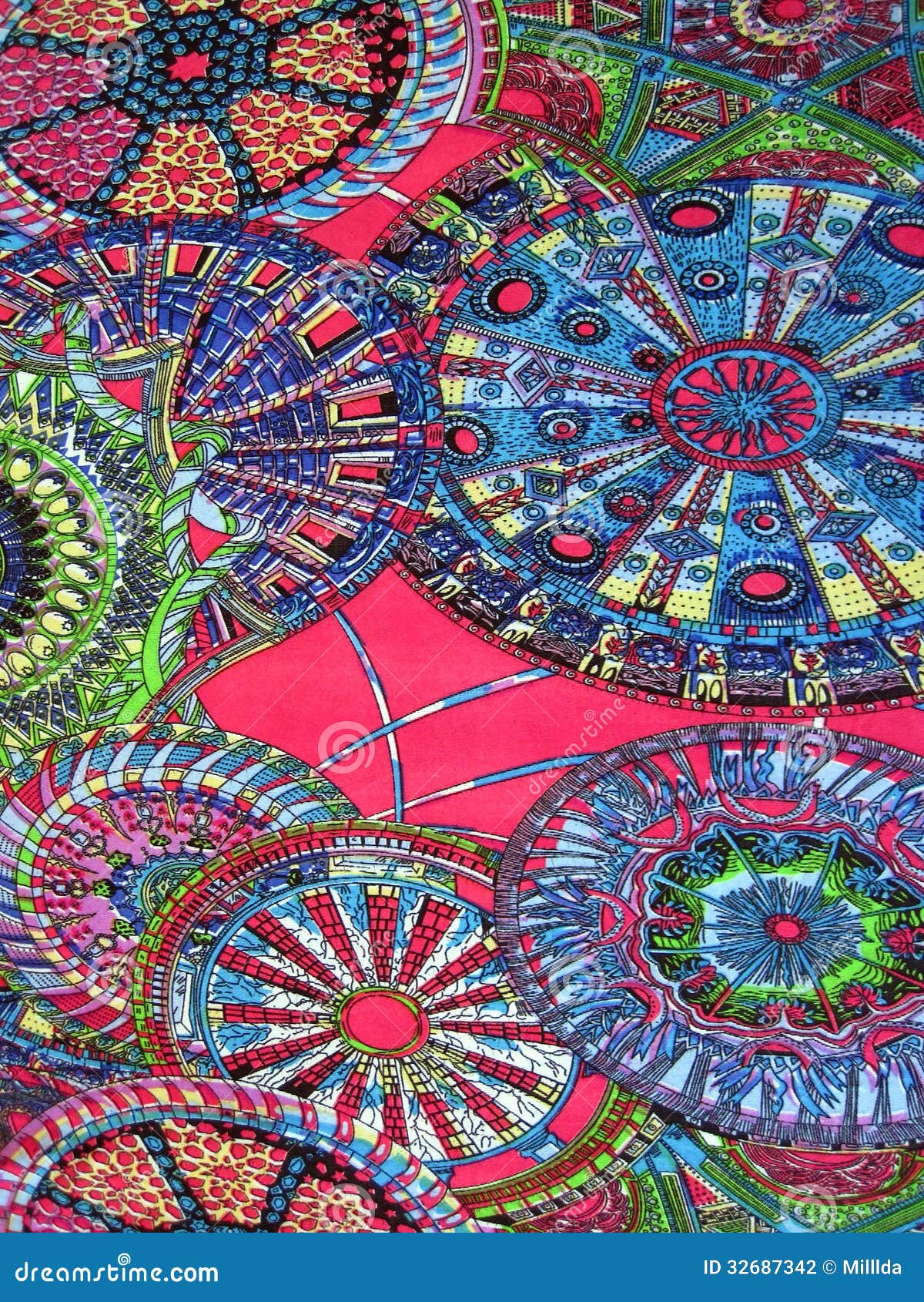 Colorful fabric abstract stock photo. Image of colored - 32687342