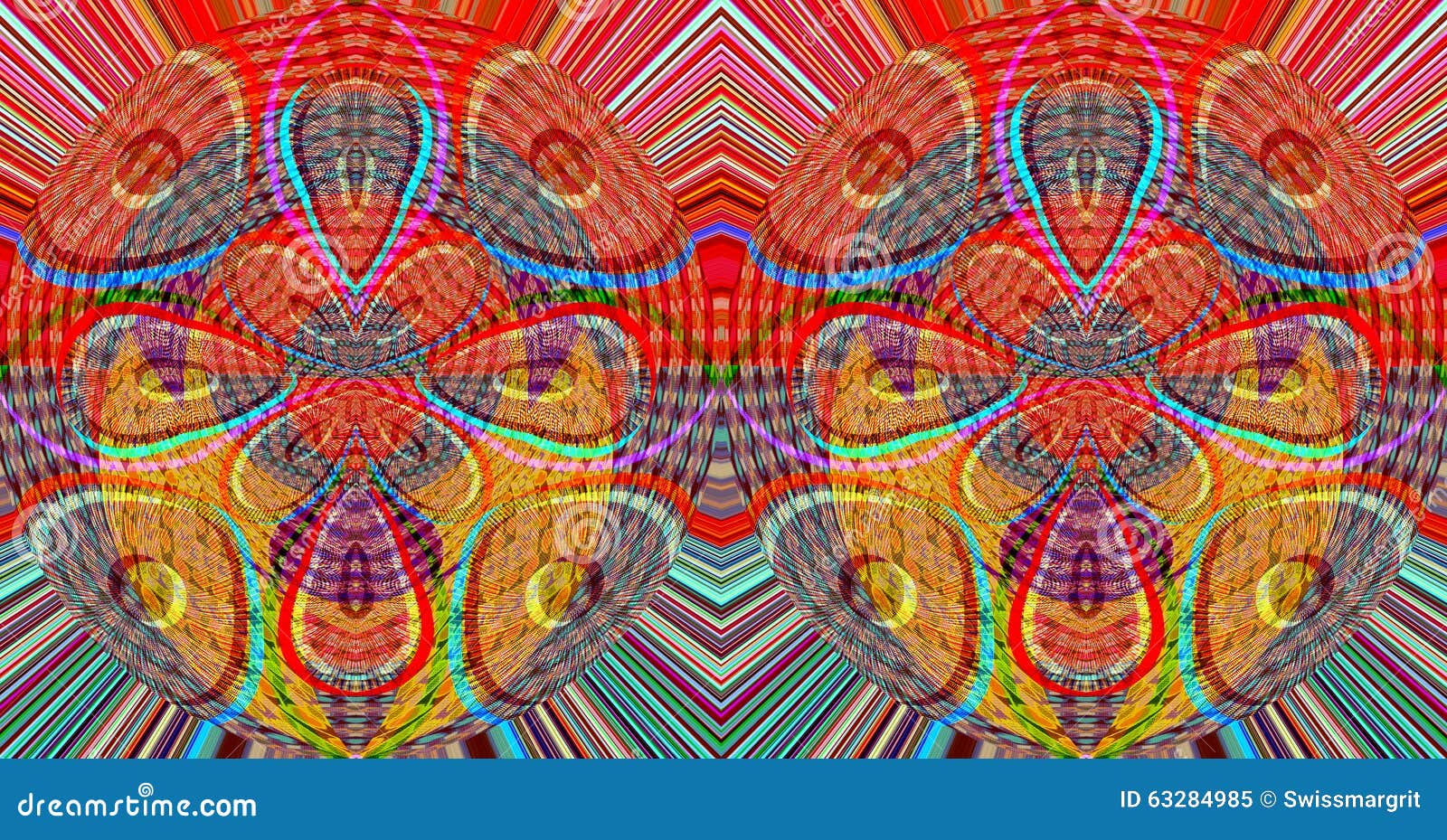 Colorful fabric design stock illustration. Illustration of textile ...