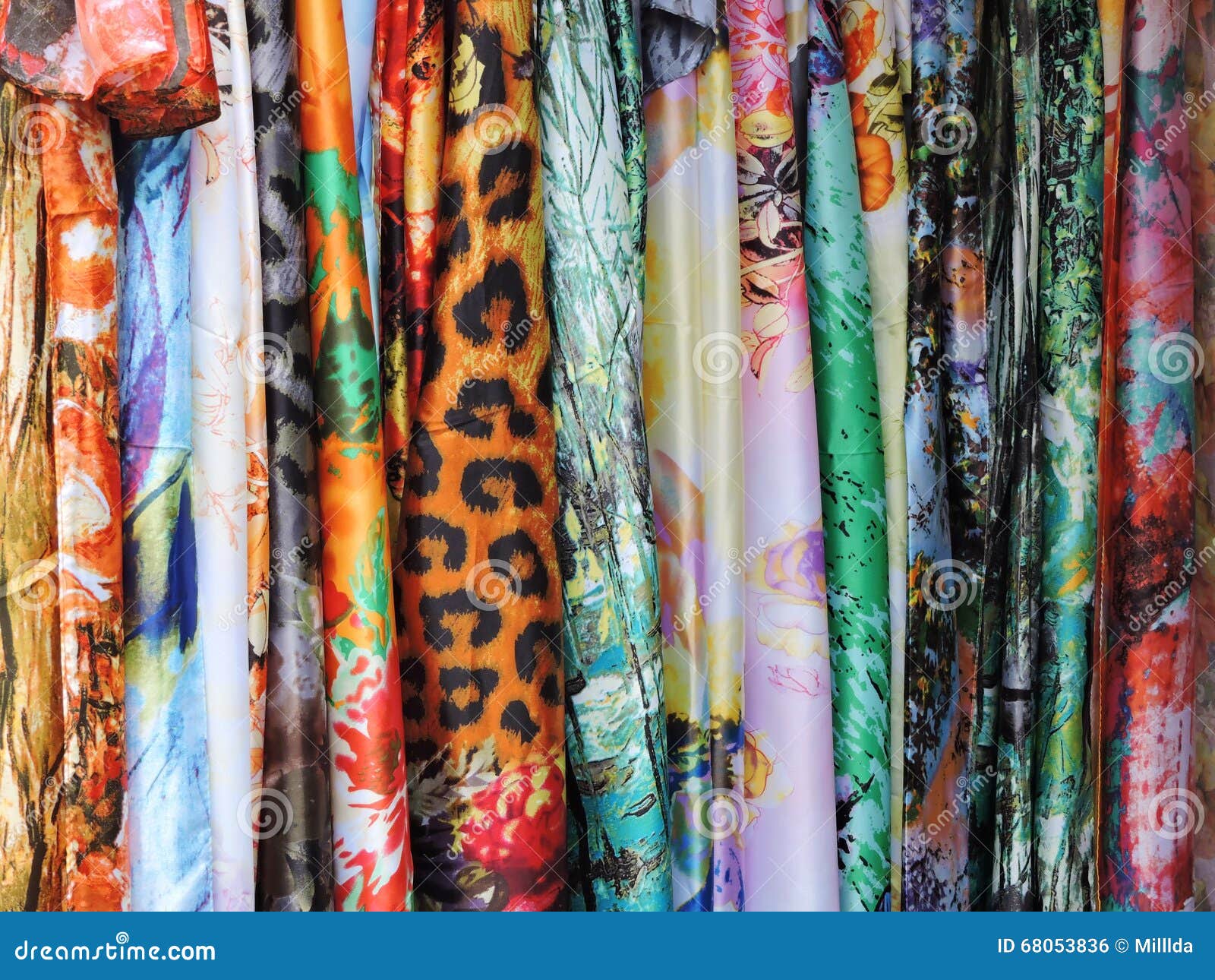 Colorful fabric pattern stock photo. Image of surface - 68053836