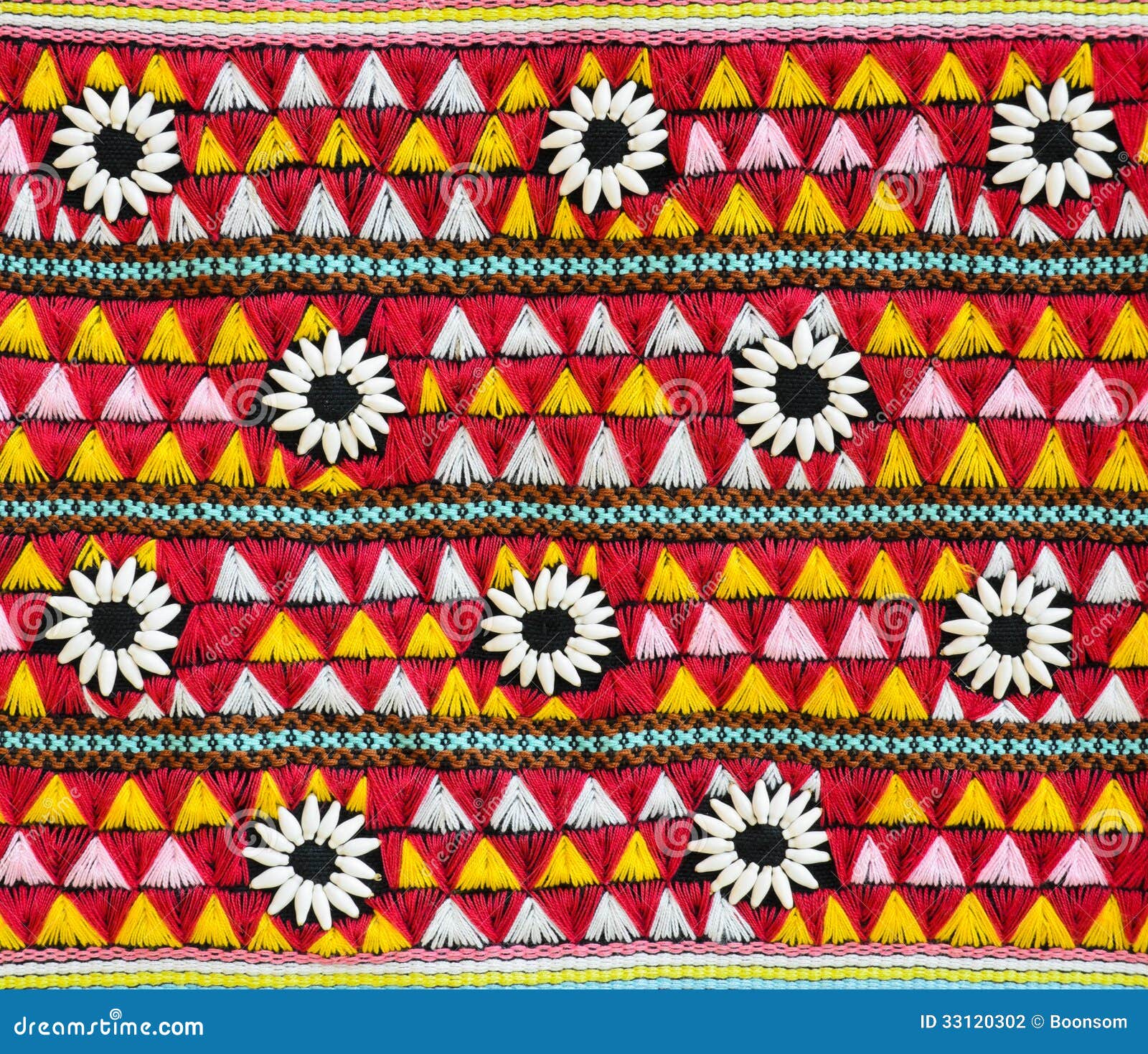 Colorful fabric pattern stock photo. Image of handwoven - 33120302